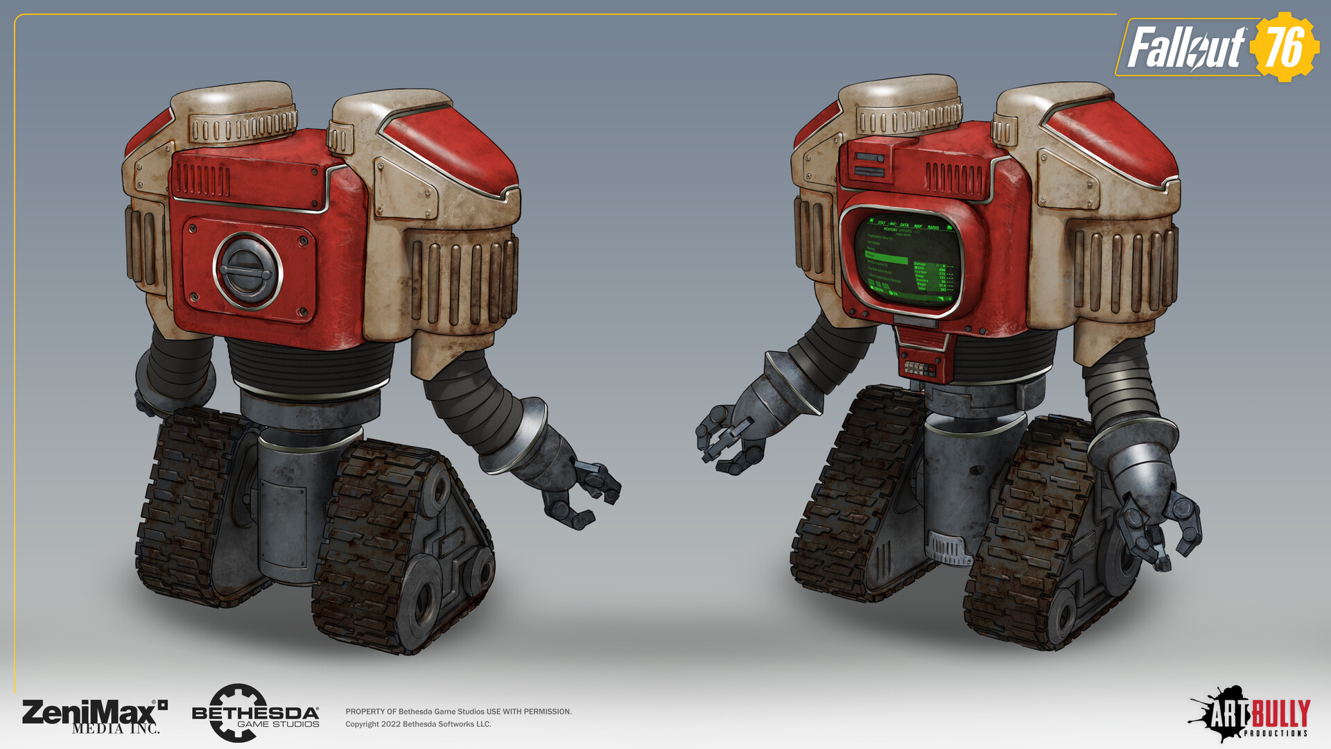 Art Bully Productions - Fallout 76 - Concept Art - Environment Props 02