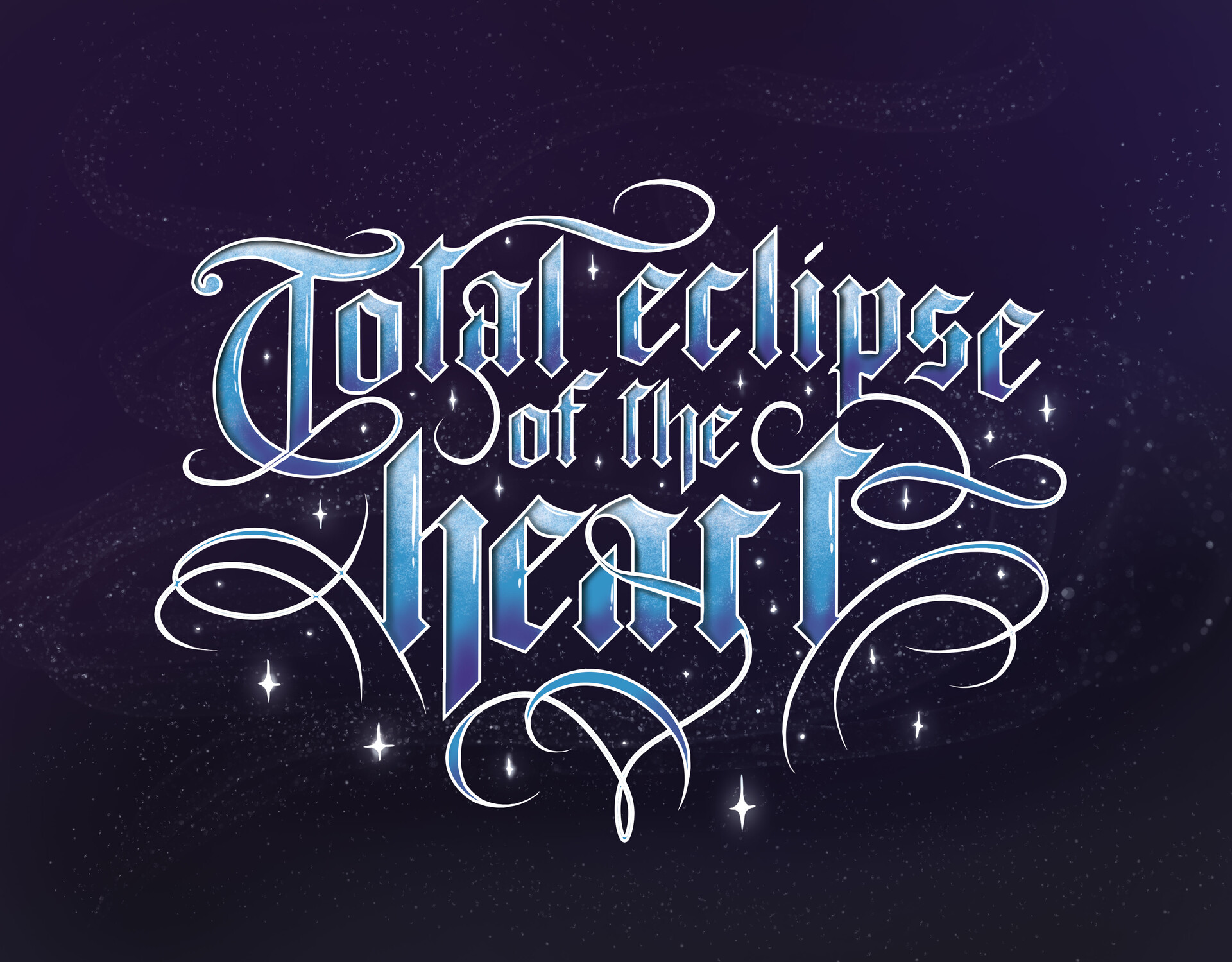 ArtStation - Lettering in gothic style