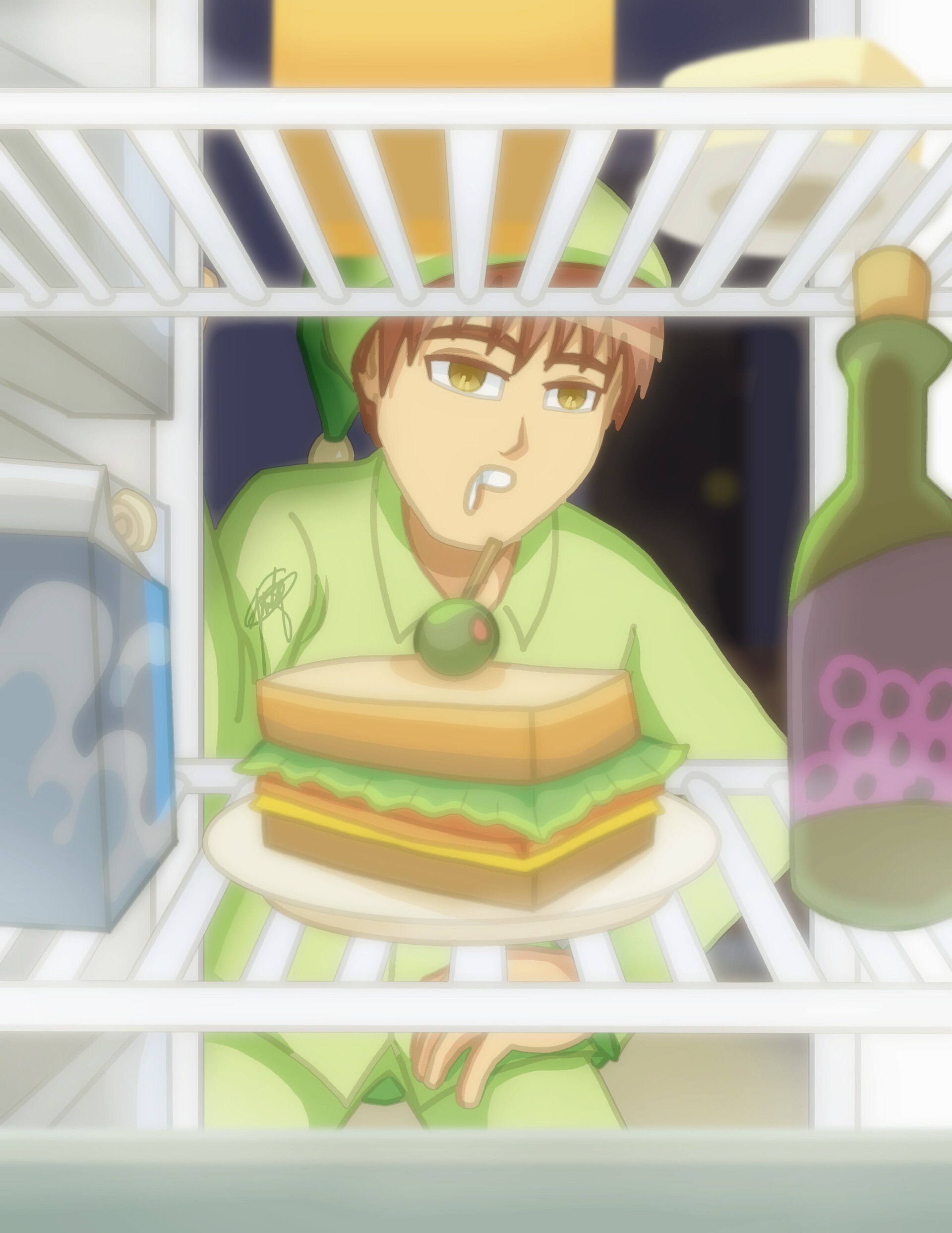 ArtStation - Midnight Snack