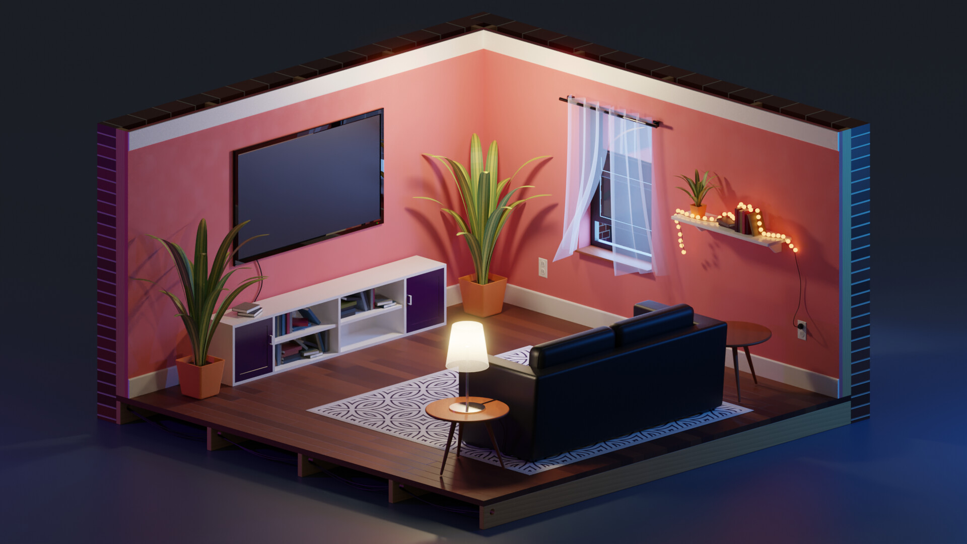 ArtStation - Living room