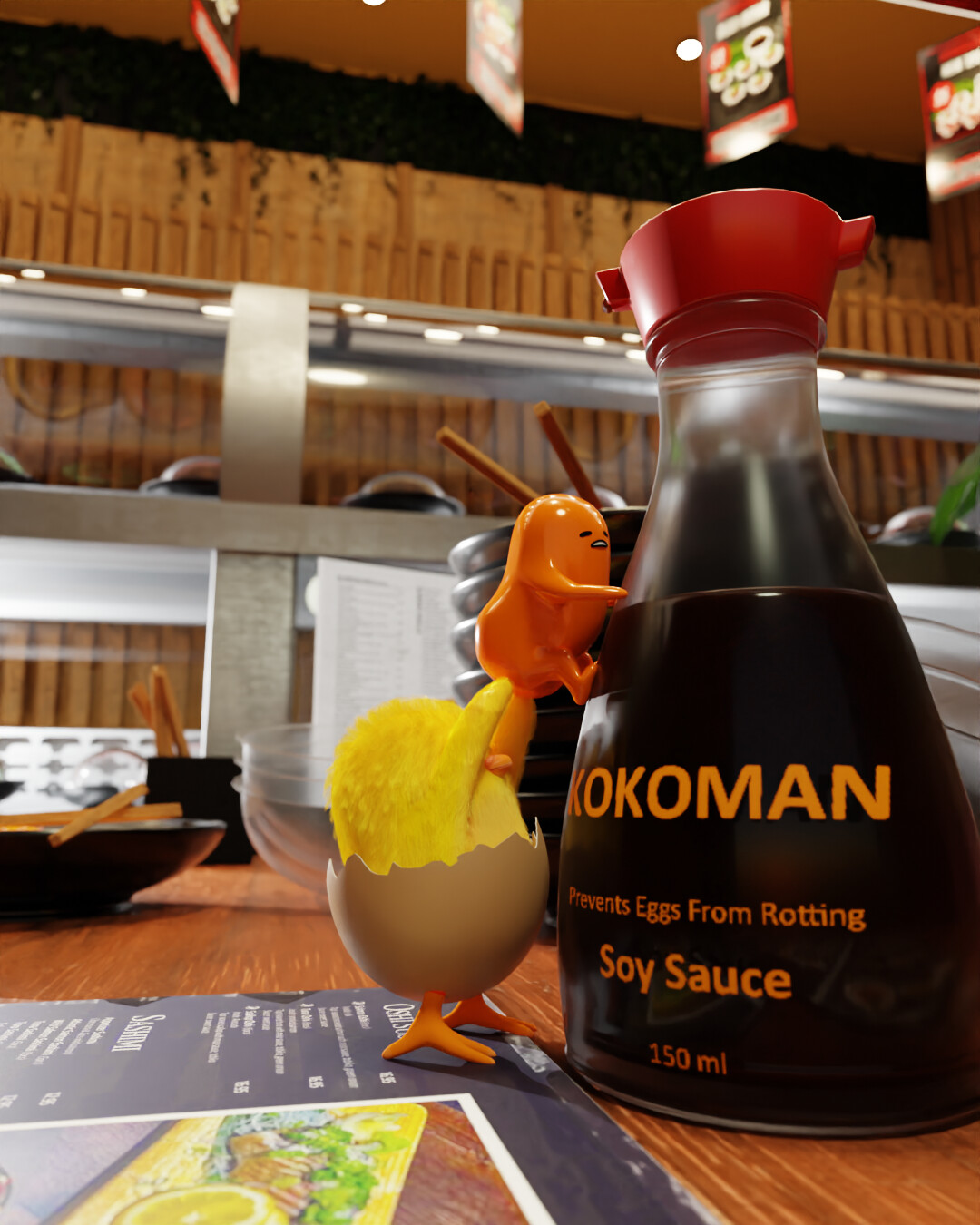 ArtStation - Gudetama & Shakipiyo