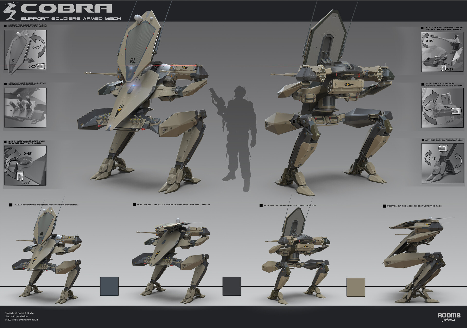 ArtStation - Concept Mech