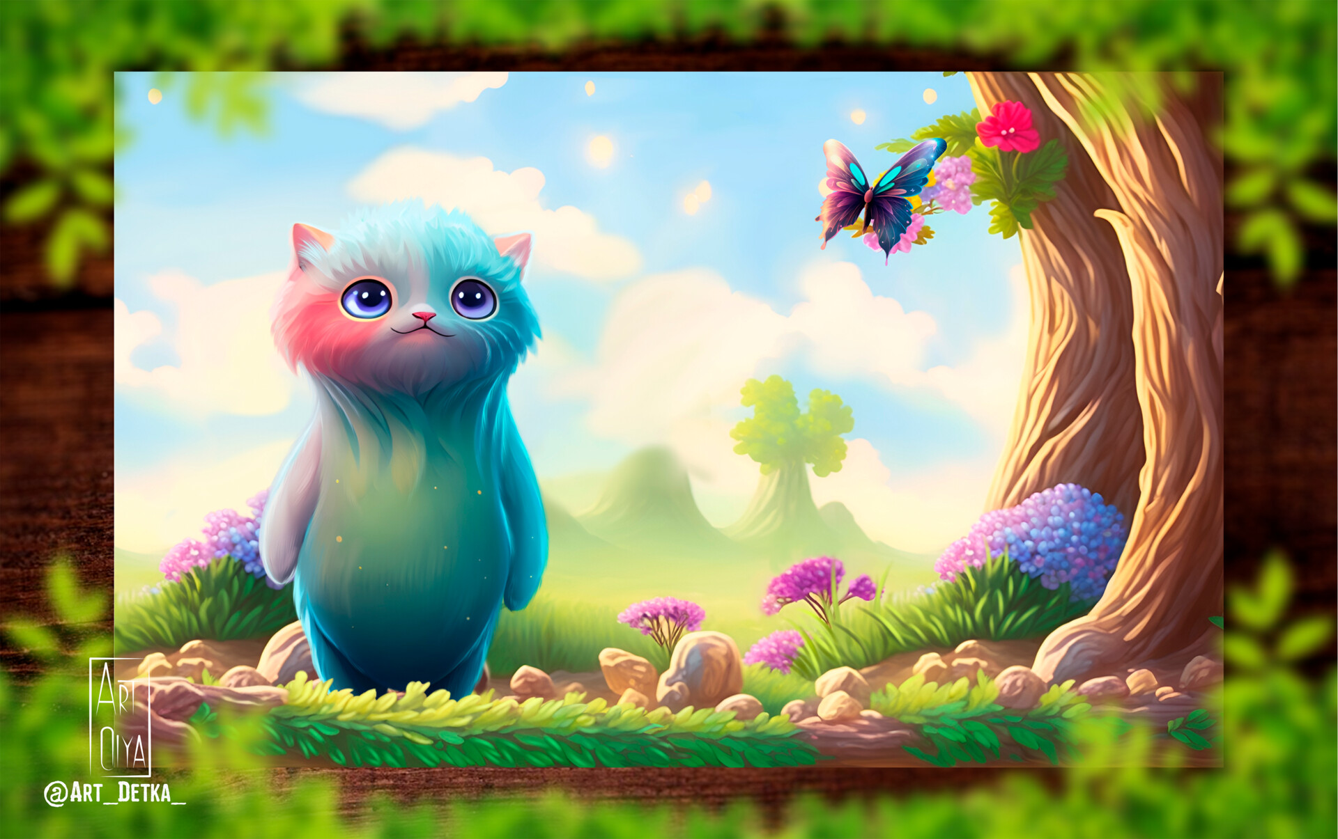 Olia💙💛Art_Detka_ - Children's book "How Luna and Cleo's Good Deed ...