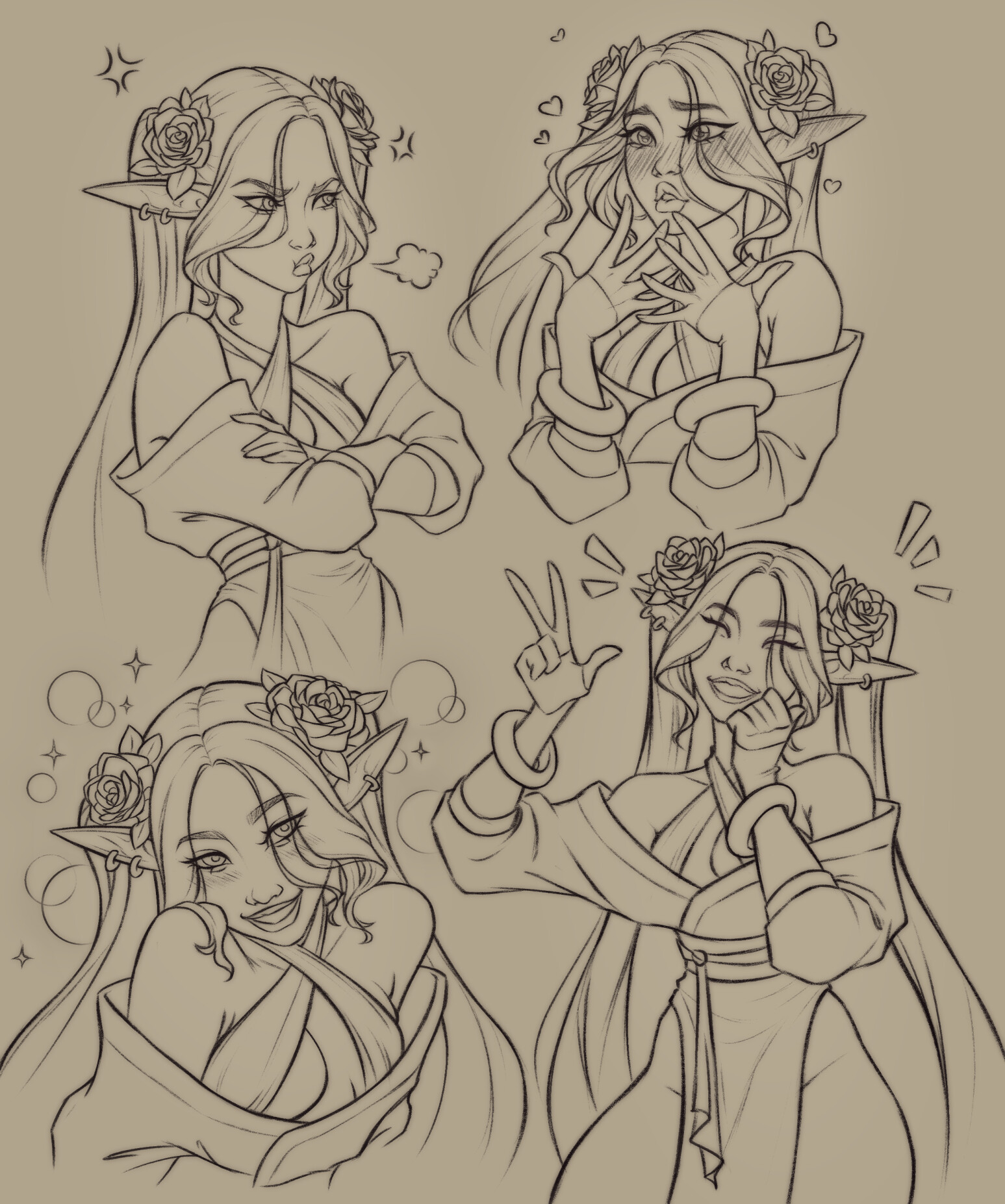 ArtStation - Sage expression page