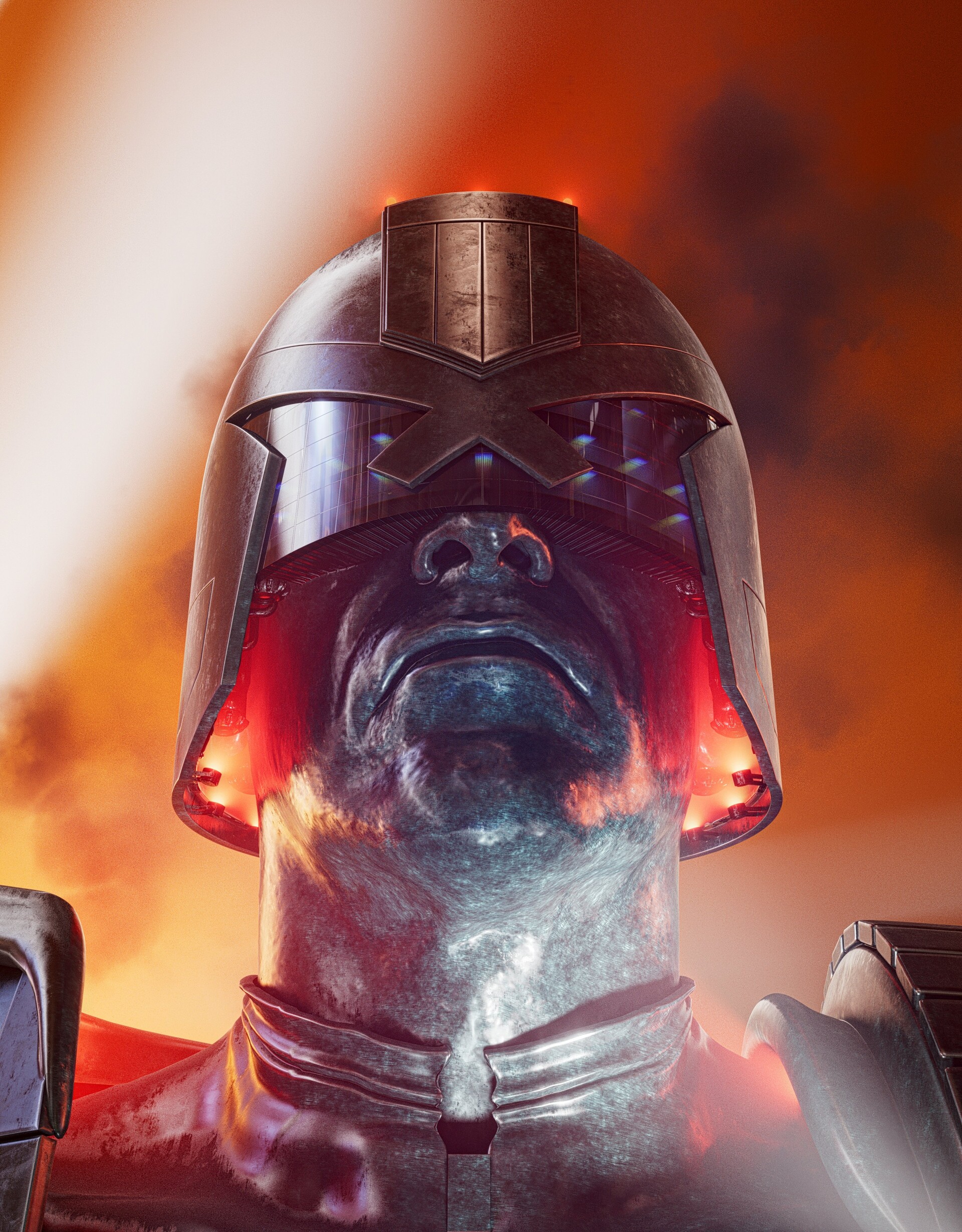 Steve Green Portfolio - Statue of Judgement tests