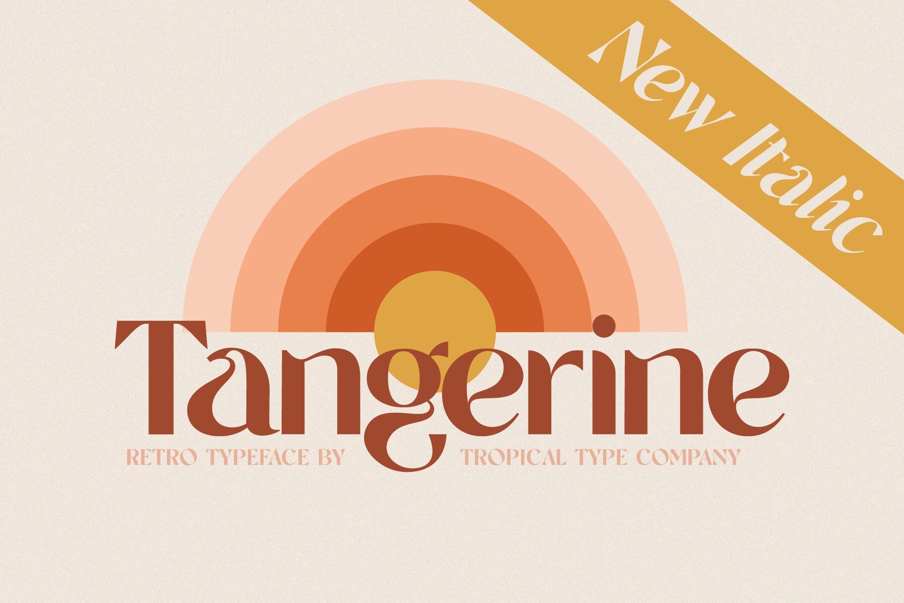 ArtStation - Tangerine Retro Font