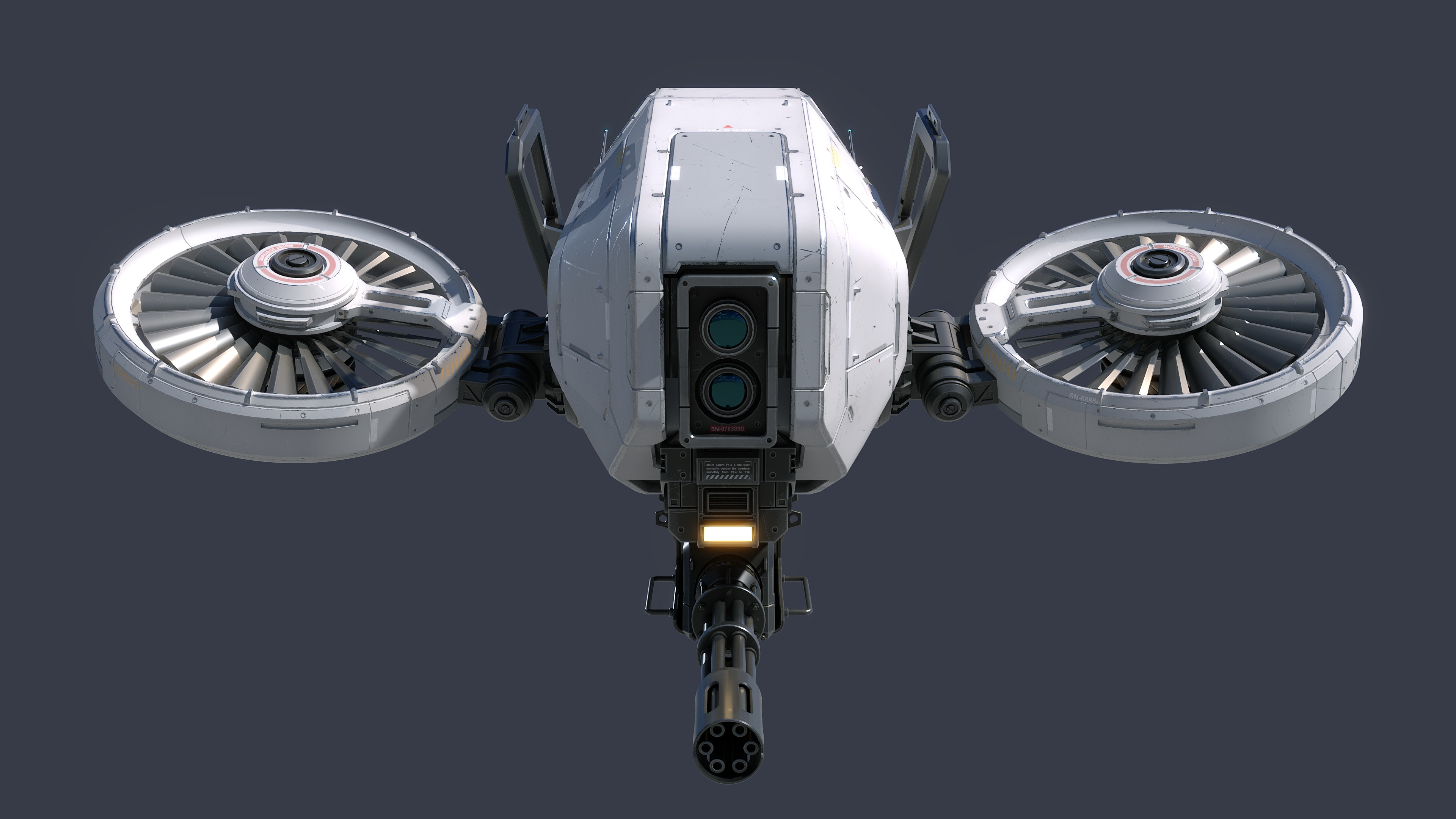 REX Hsu - Sci-Fi Vehicle Series-Drone 01