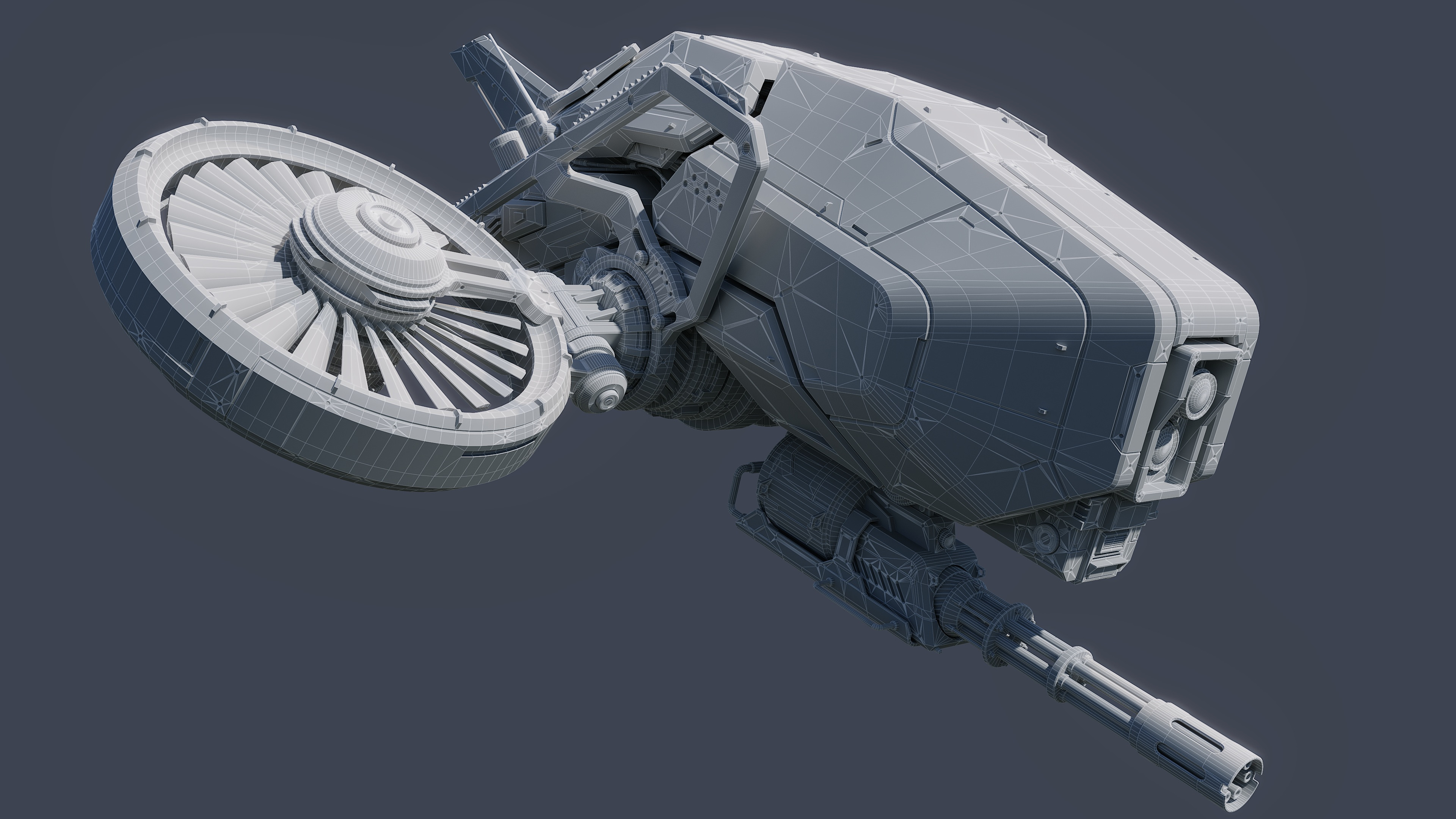 REX Hsu - Sci-Fi Vehicle Series-Drone 01