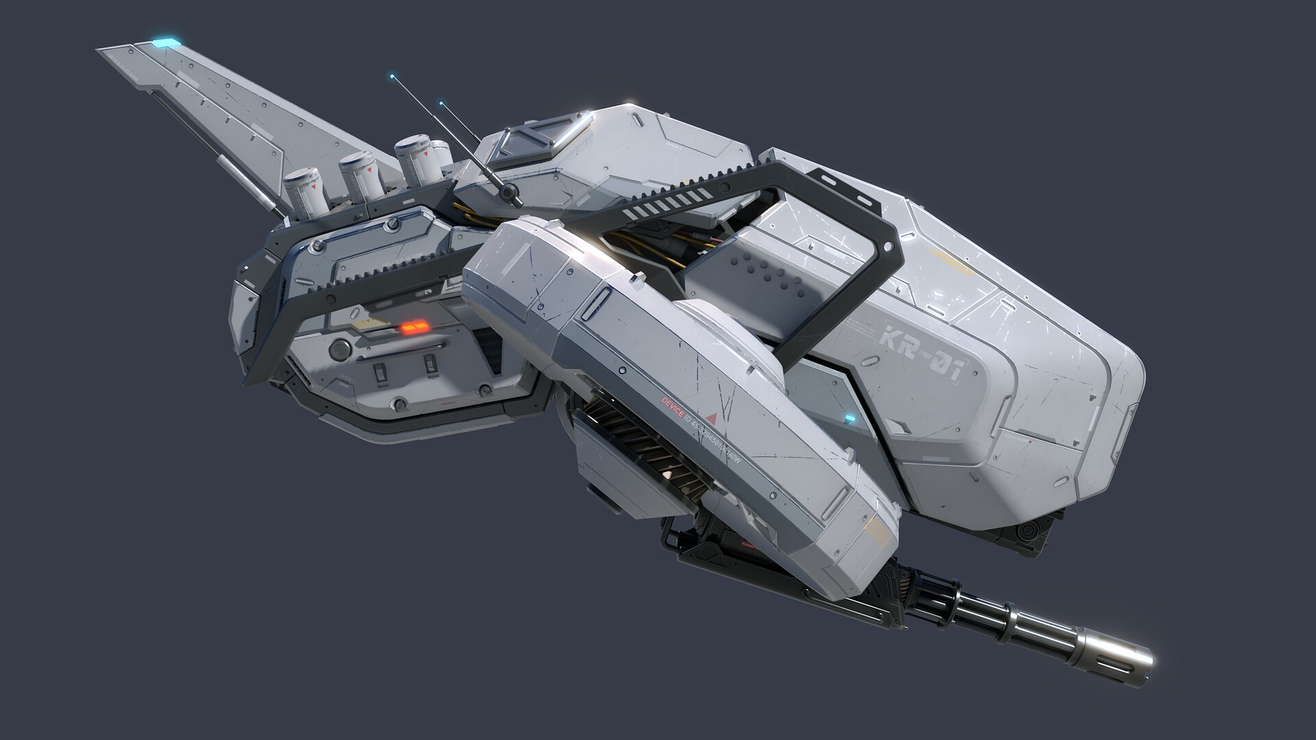 REX Hsu - Sci-Fi Vehicle Series-Drone 01
