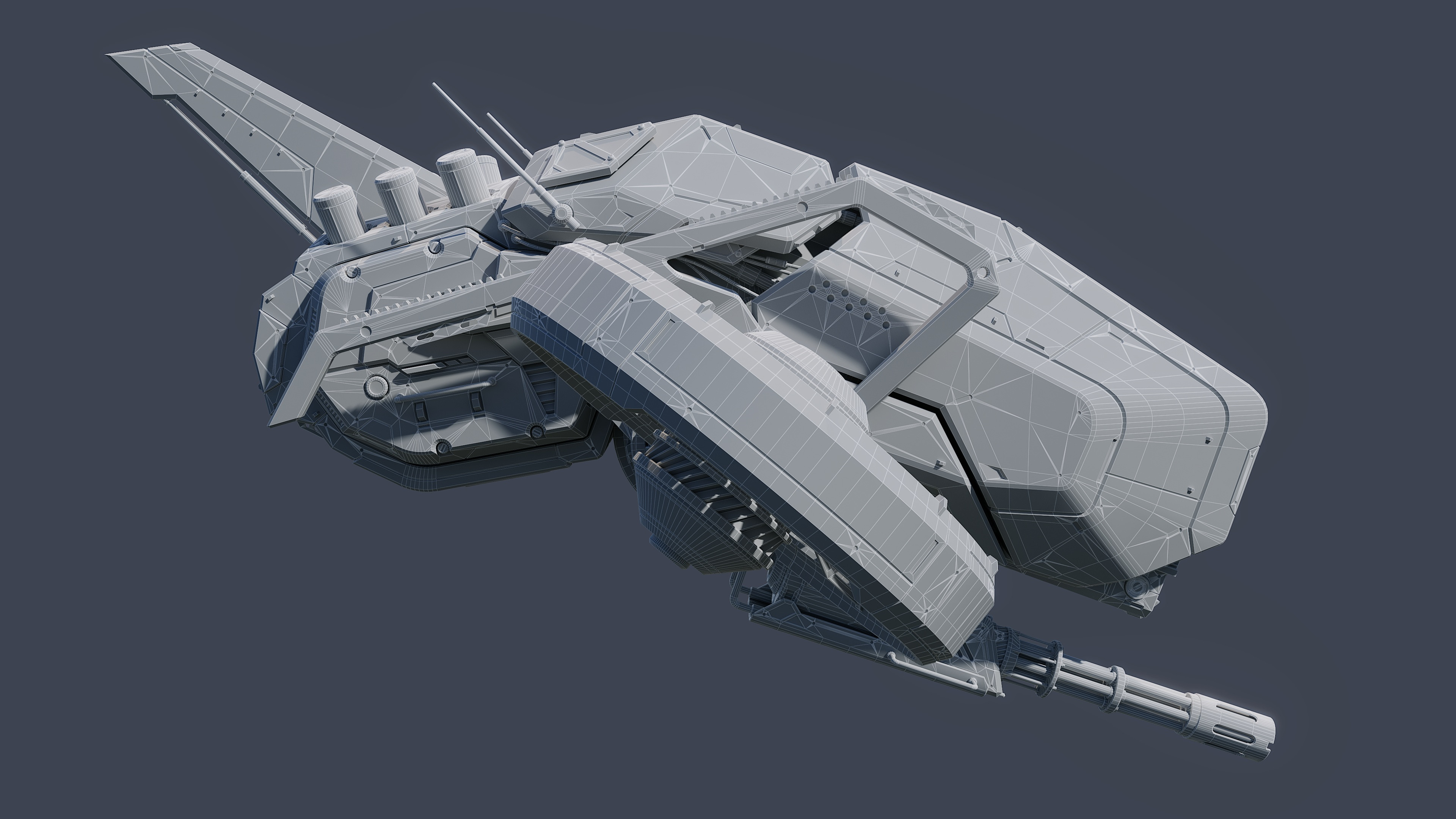 REX Hsu - Sci-Fi Vehicle Series-Drone 01