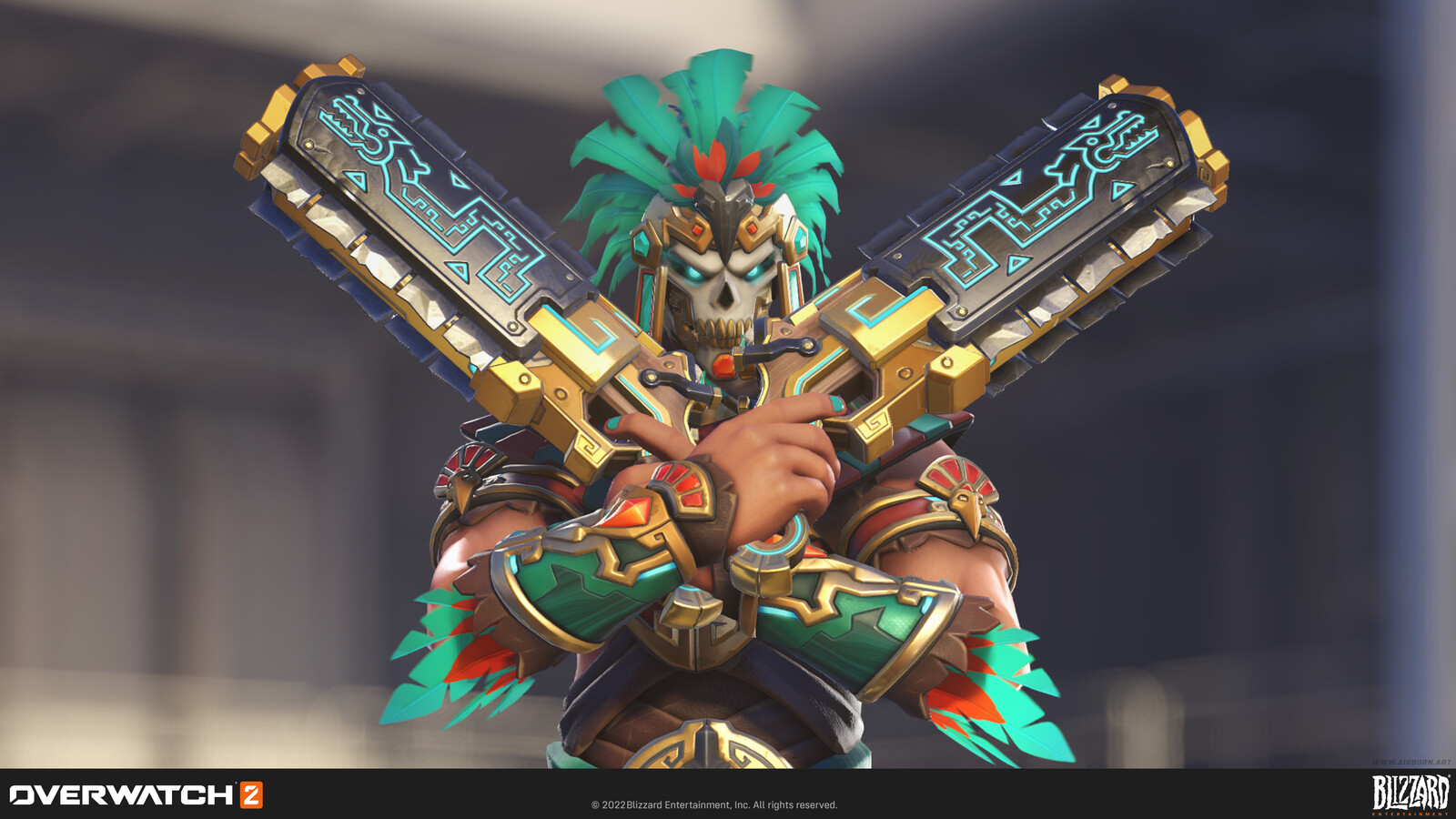 Erik Neubauer - Overwatch 2 - Reaper Eagle Warrior Weapon