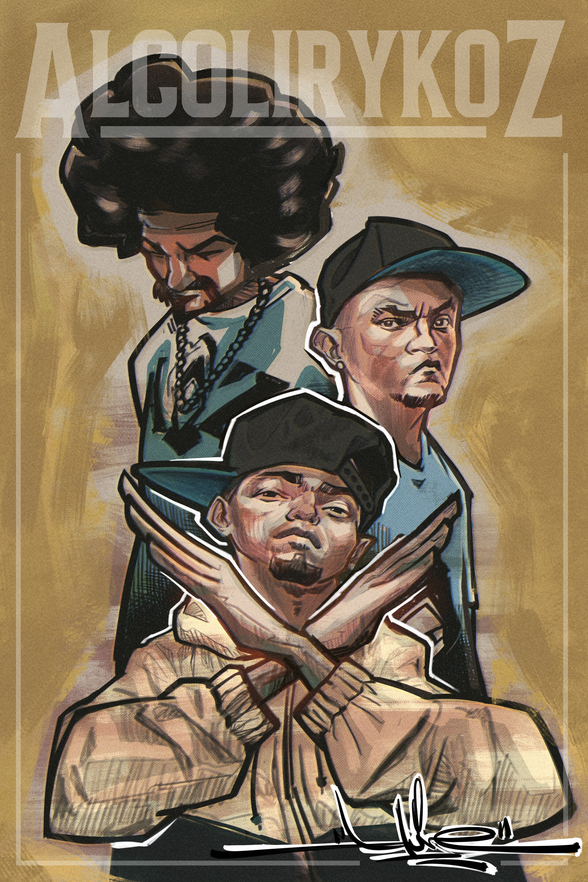 ArtStation - AlcolirykoZ - Caricatura