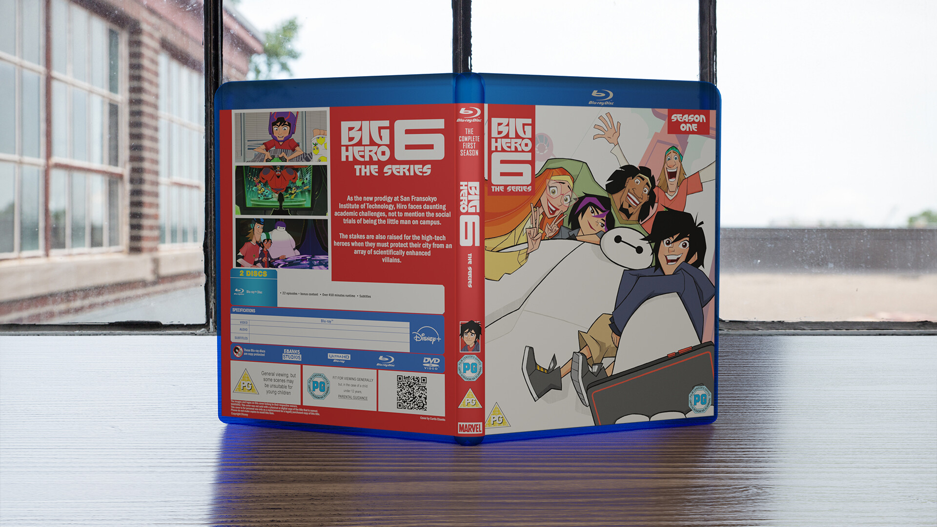 ArtStation - Big Hero 6 Season 1 Custom Blu-ray Cover