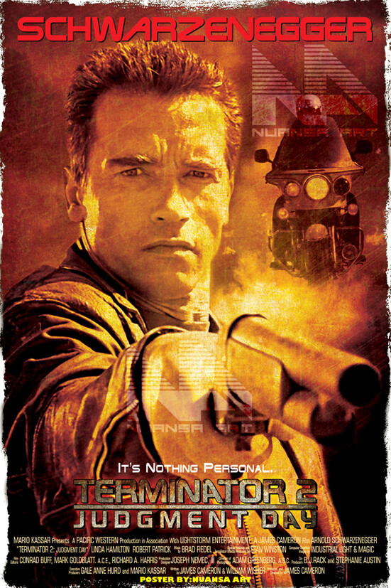 terminator 2 poster large