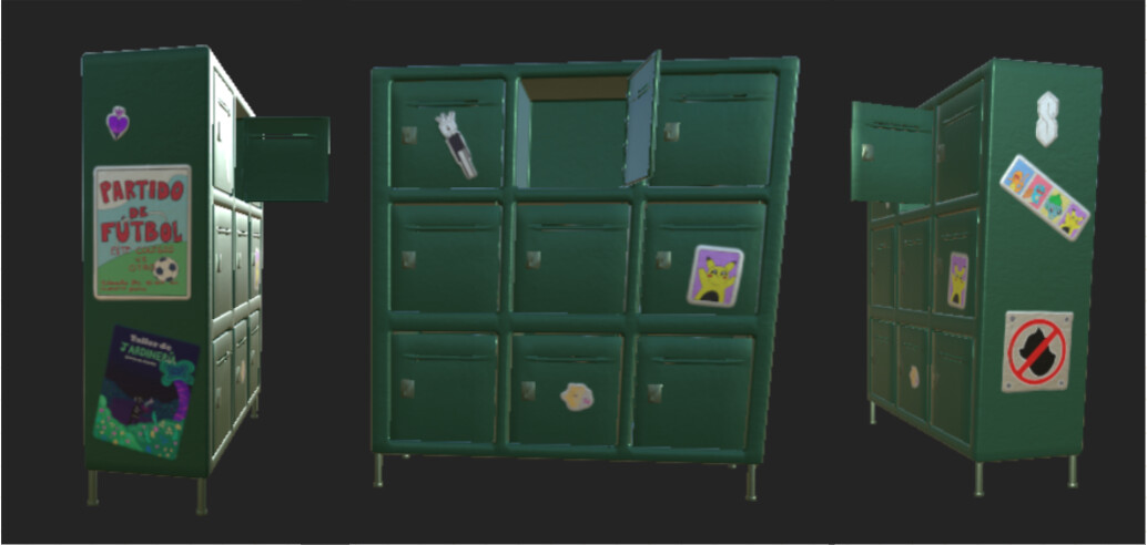 ArtStation - Locker 3D Model