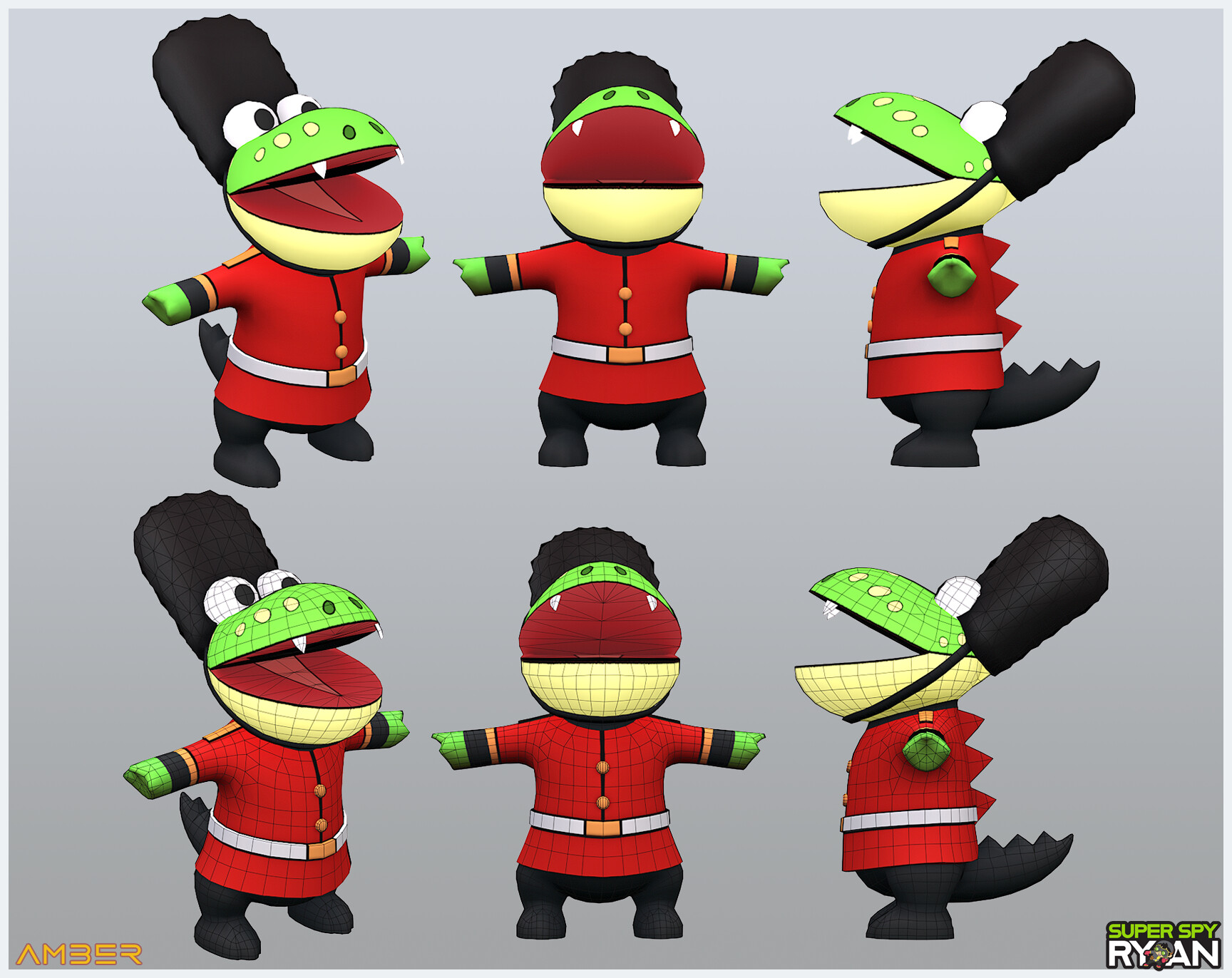 Valentin Oana - Super Spy Ryan Game Models