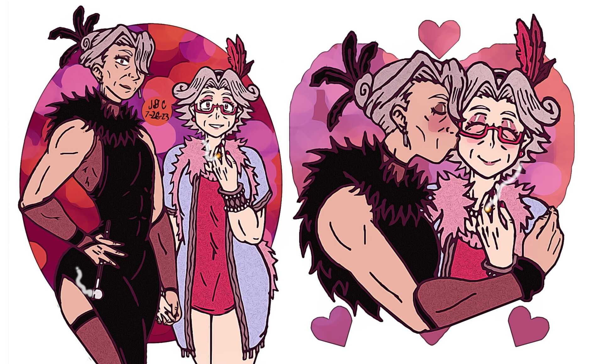 ArtStation - Silver Ladies