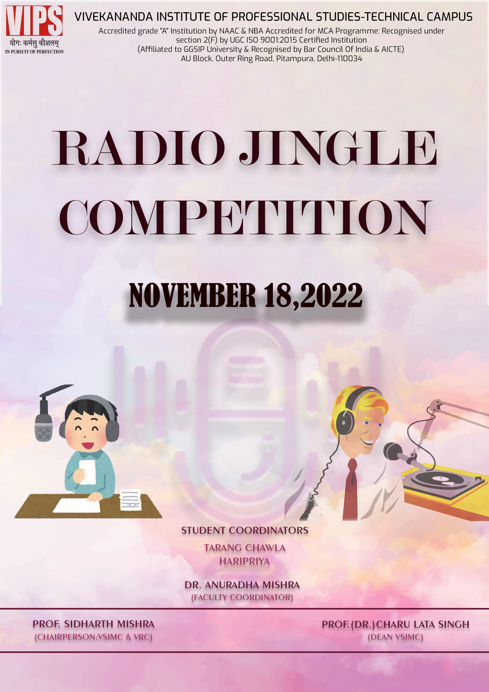 ArtStation - Radio Jingle Competition Poster