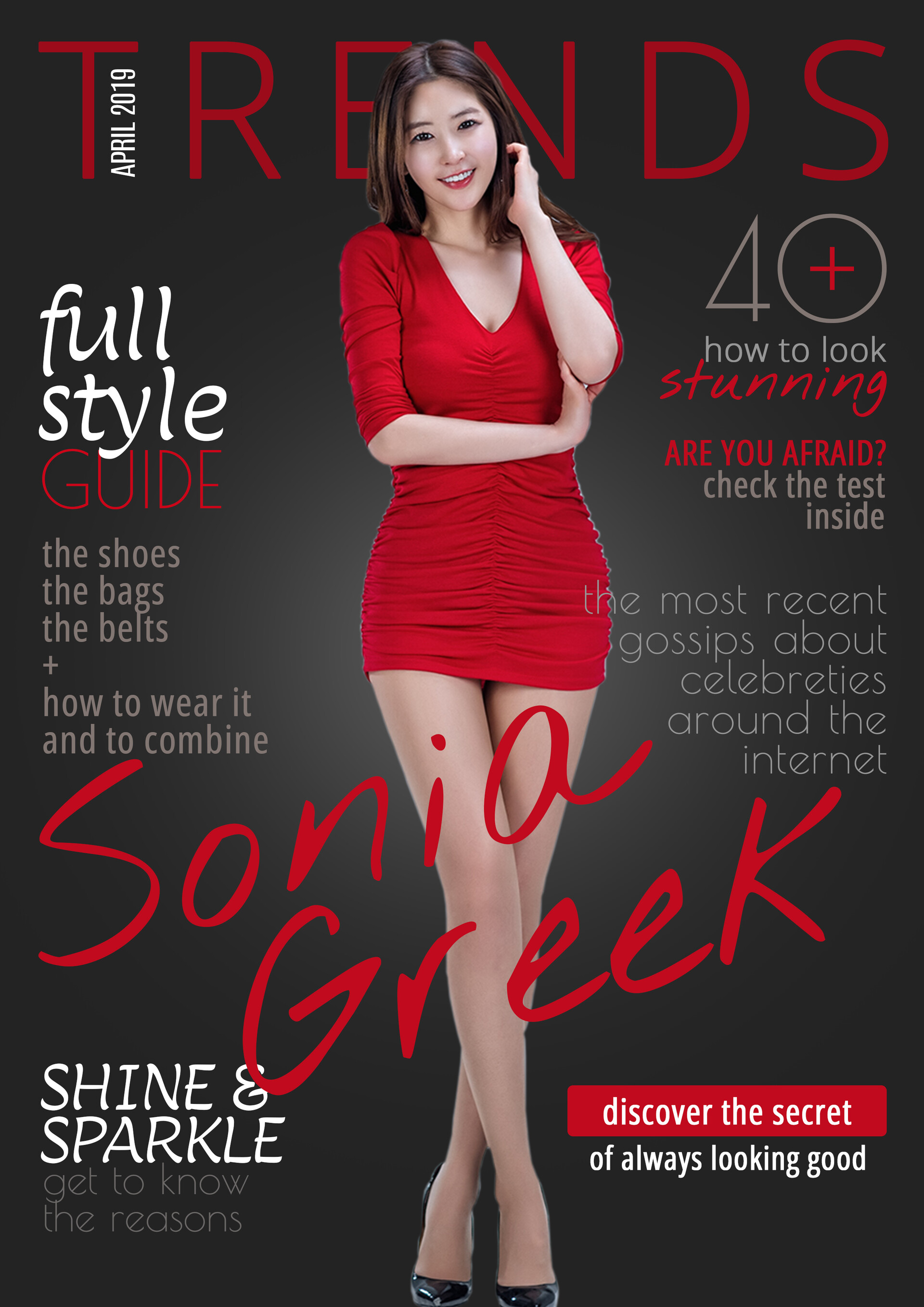 ArtStation - Megazine Cover Design