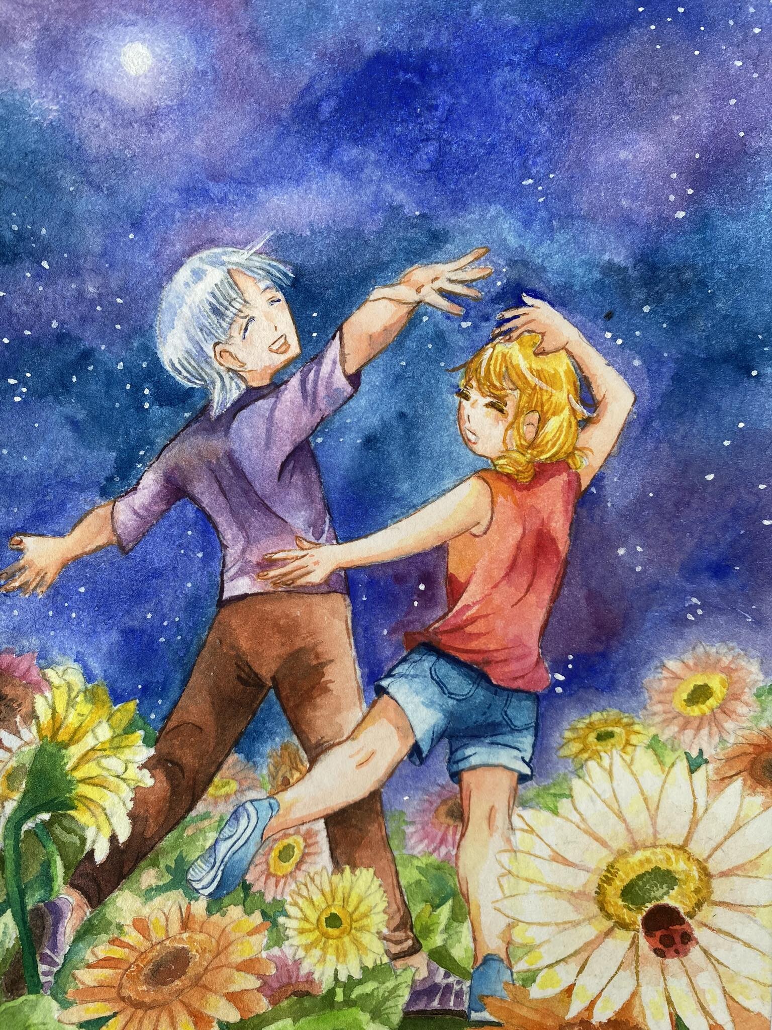 ArtStation - Dancing under the stars