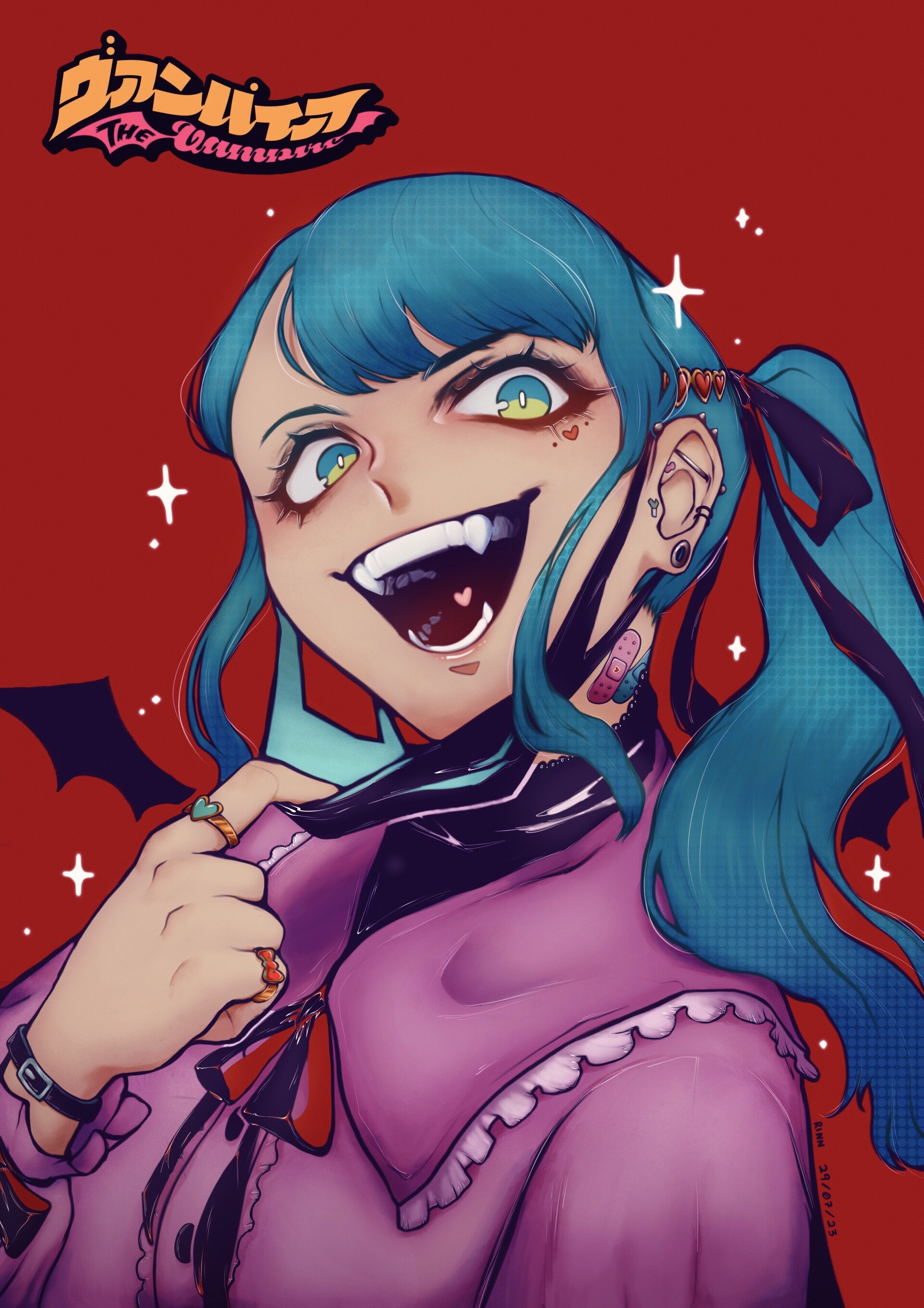 ArtStation - Fanart Hatsune Miku - DECO* 27 The Vampire