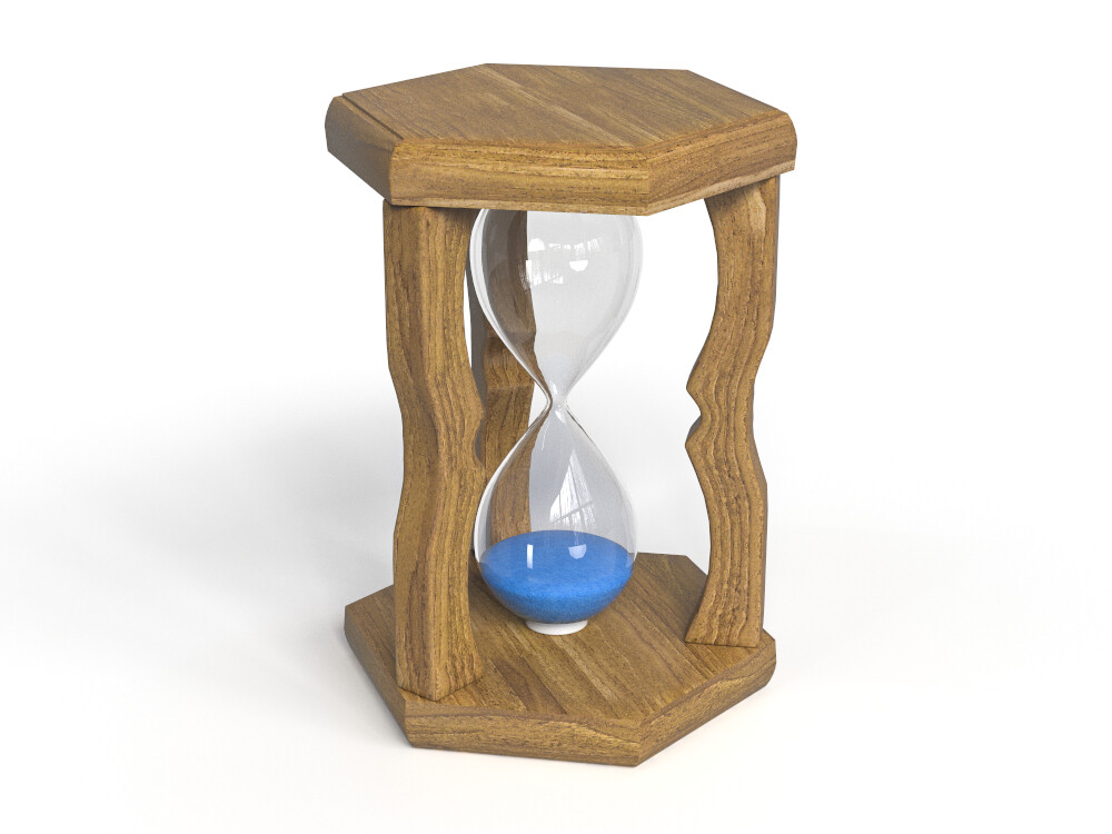 ArtStation - Blue hourglass