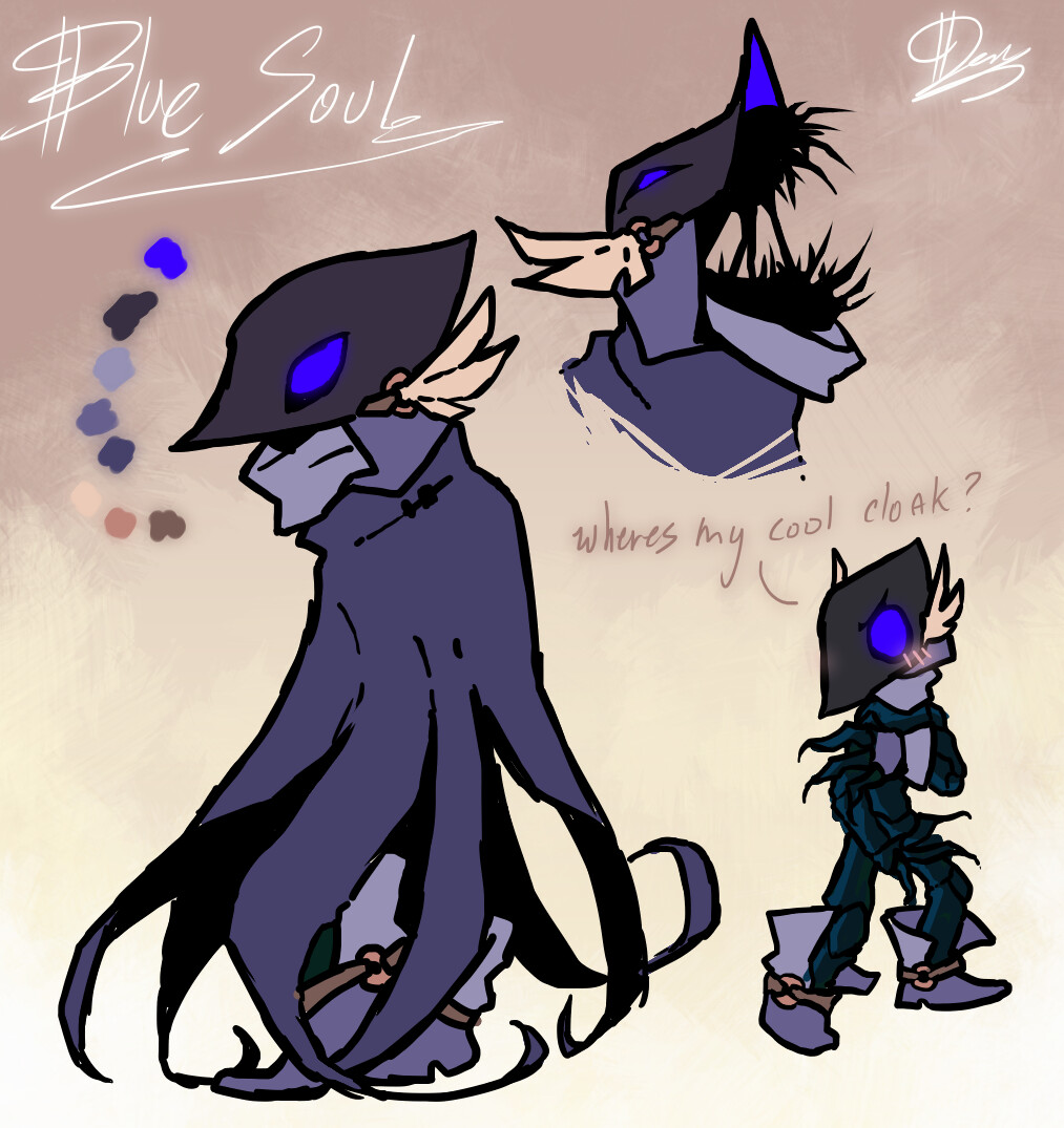 ArtStation - Blue Soul -Ref