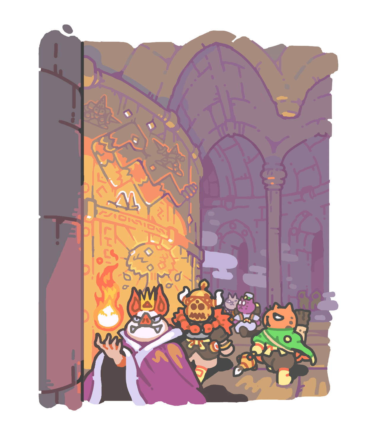 ArtStation - Tabletop rpg game illustration - 2