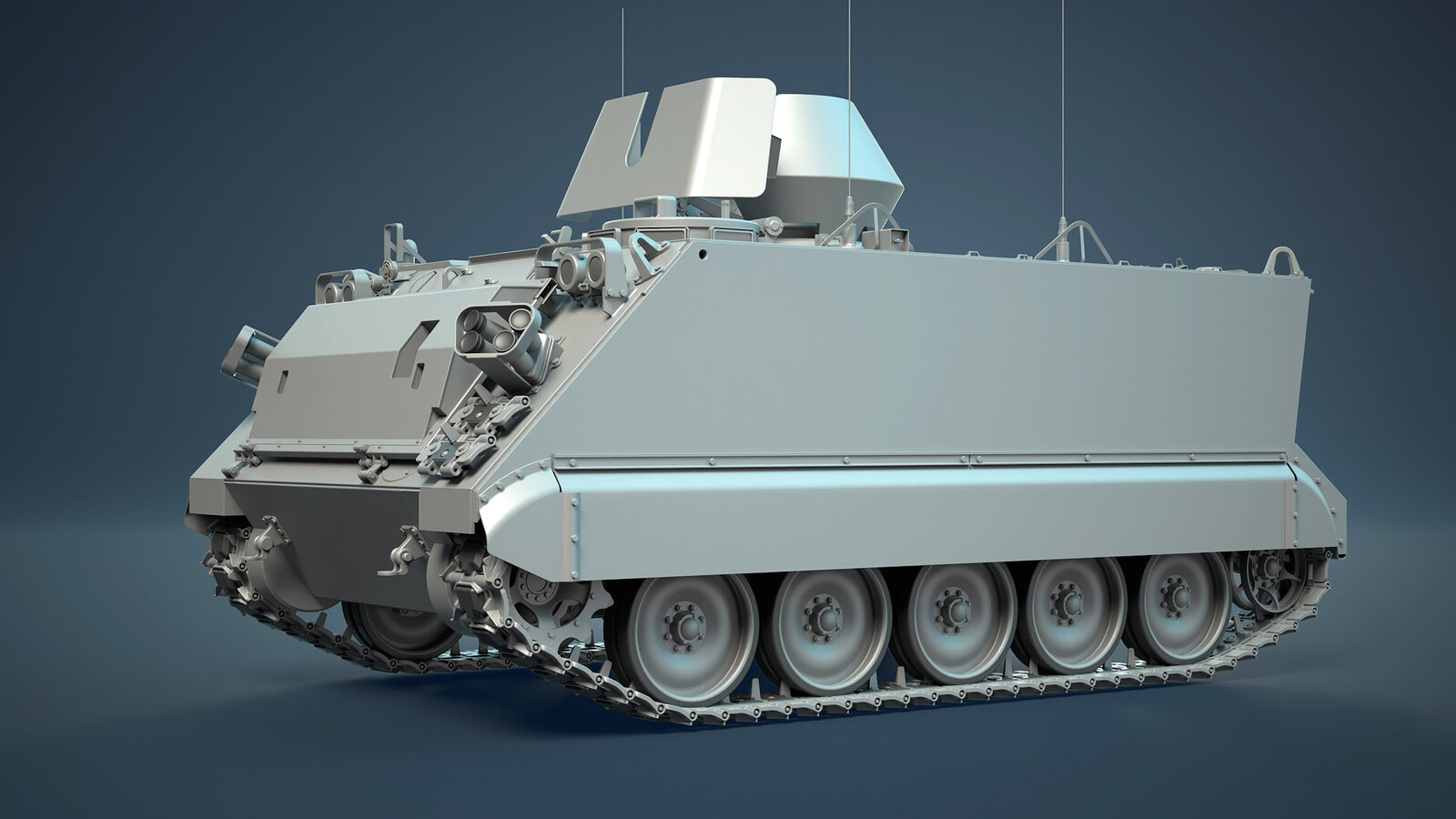 Serhii Ryzhkov - M113 High-Detailed 3D-Model