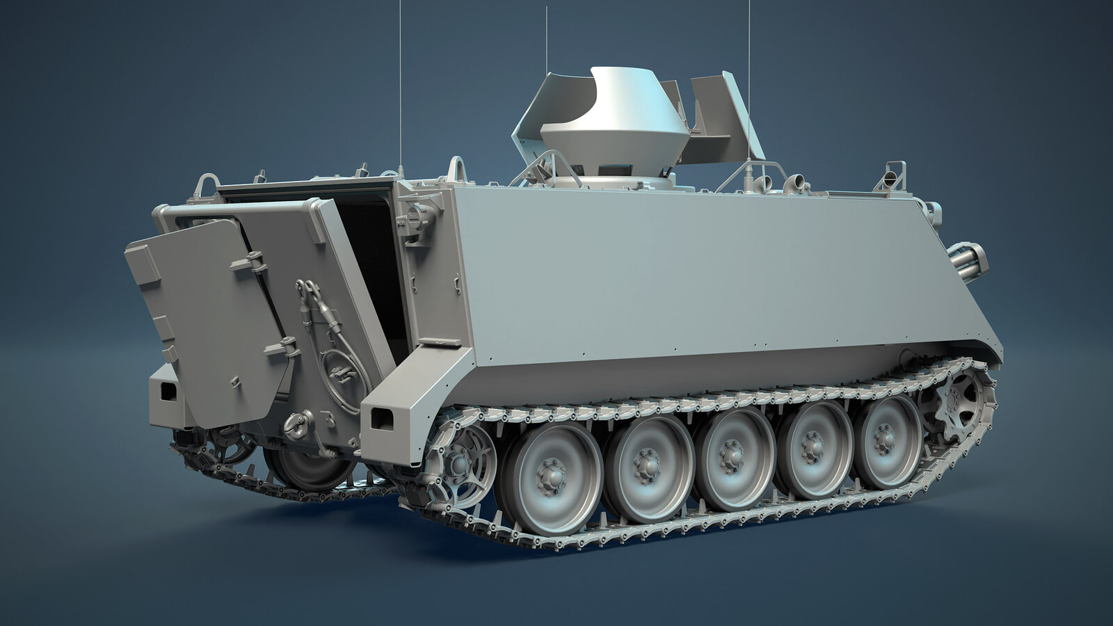 Serhii Ryzhkov - M113 High-Detailed 3D-Model