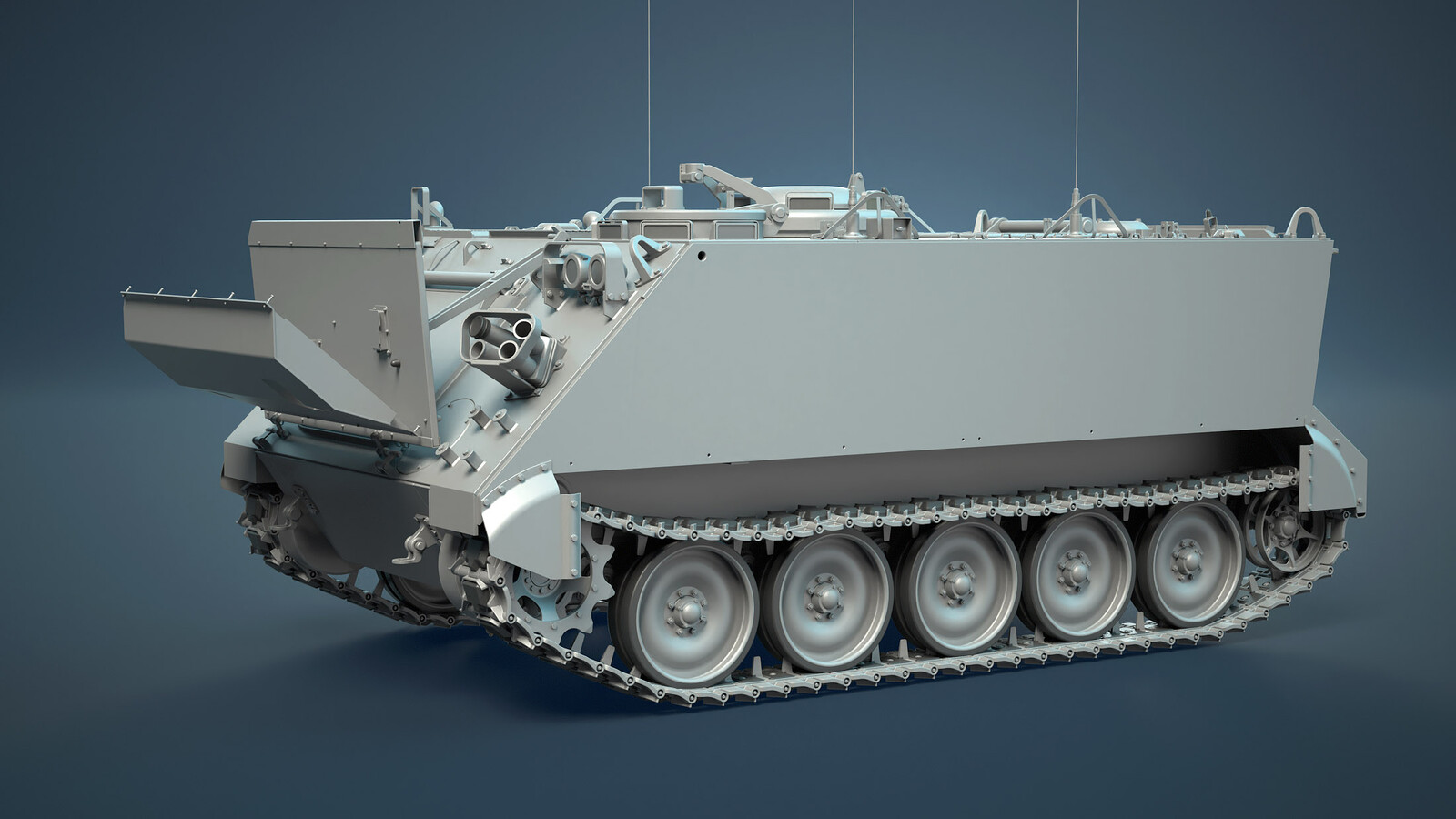 Serhii Ryzhkov - M113 High-Detailed 3D-Model