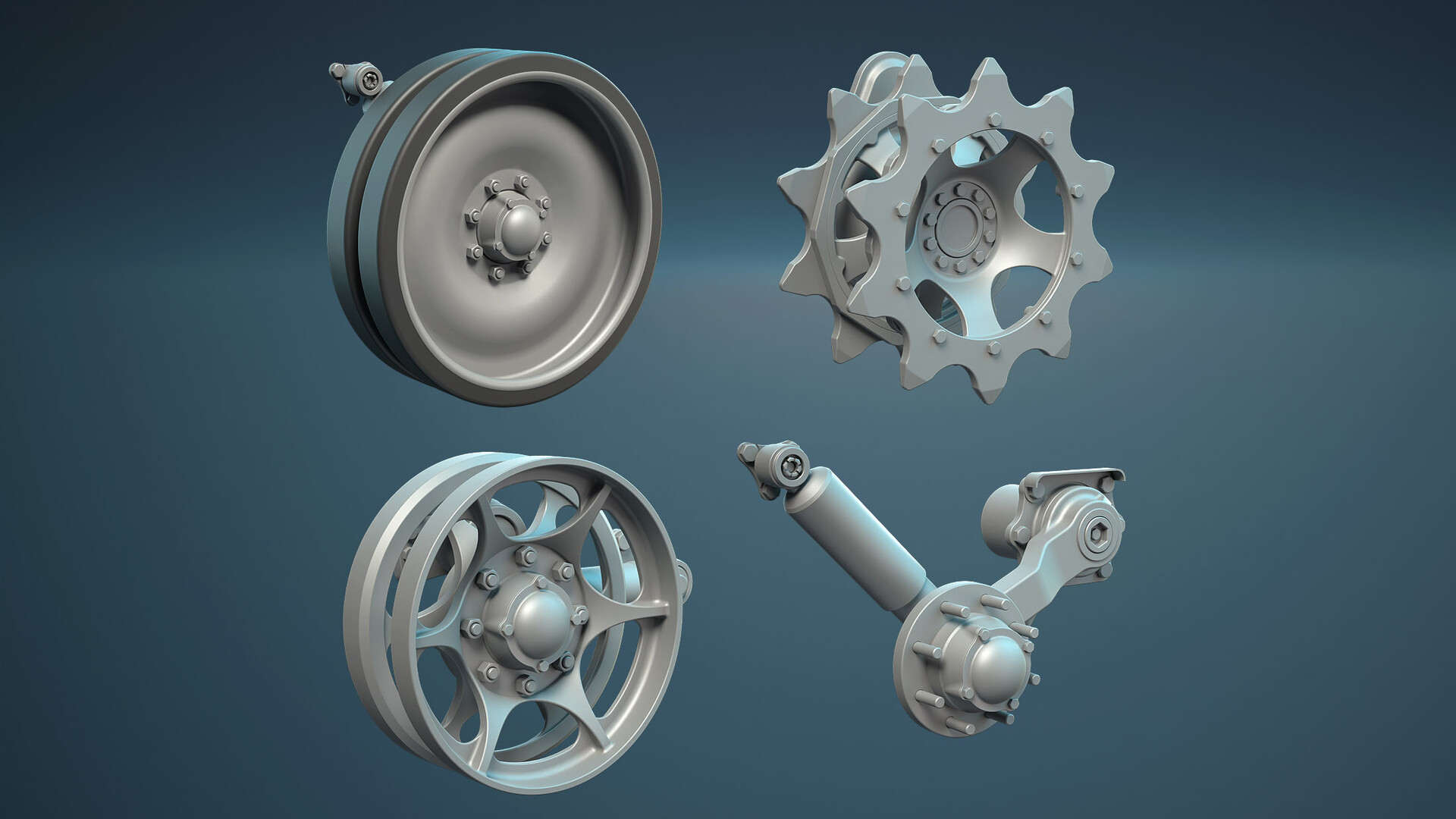 Serhii Ryzhkov - M113 High-Detailed 3D-Model