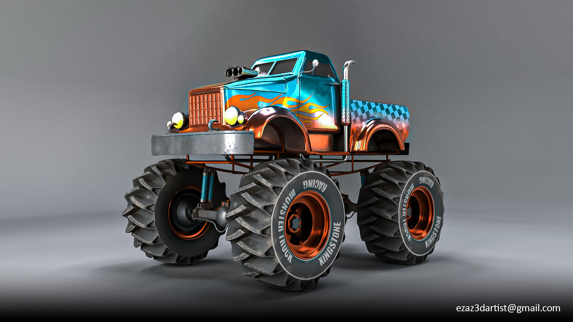 Mohammed Ezaz - MONSTER TRUCK KINGSTONE