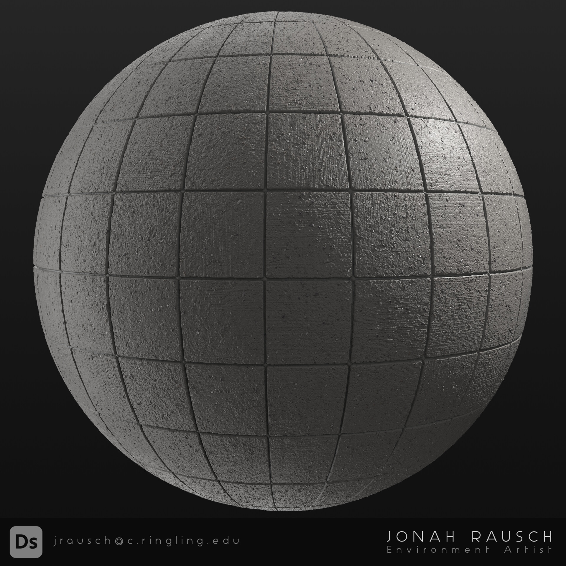 Jonah Rausch - Concrete | Material Renders