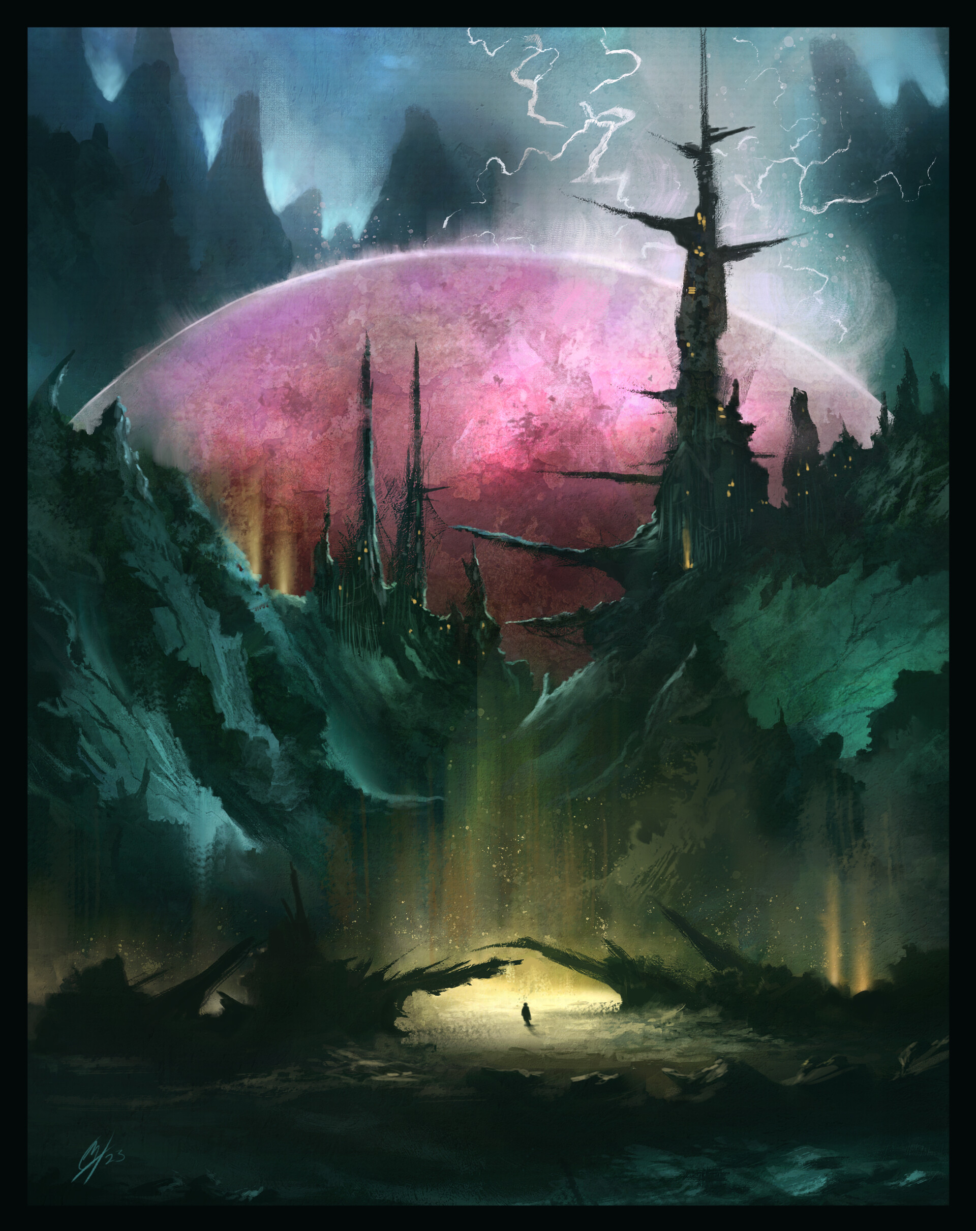 ArtStation - surreal environment art tutorial