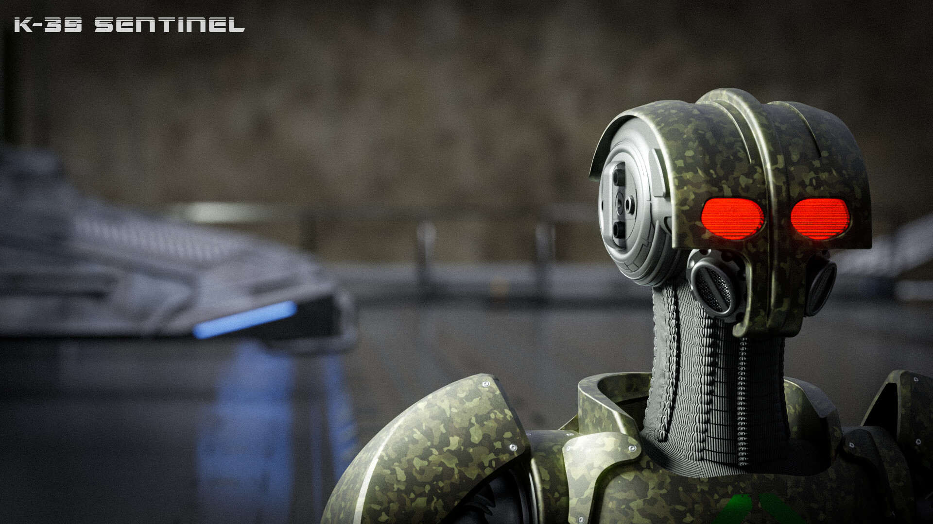 ArtStation - K-39 Sentinel | Military Robot