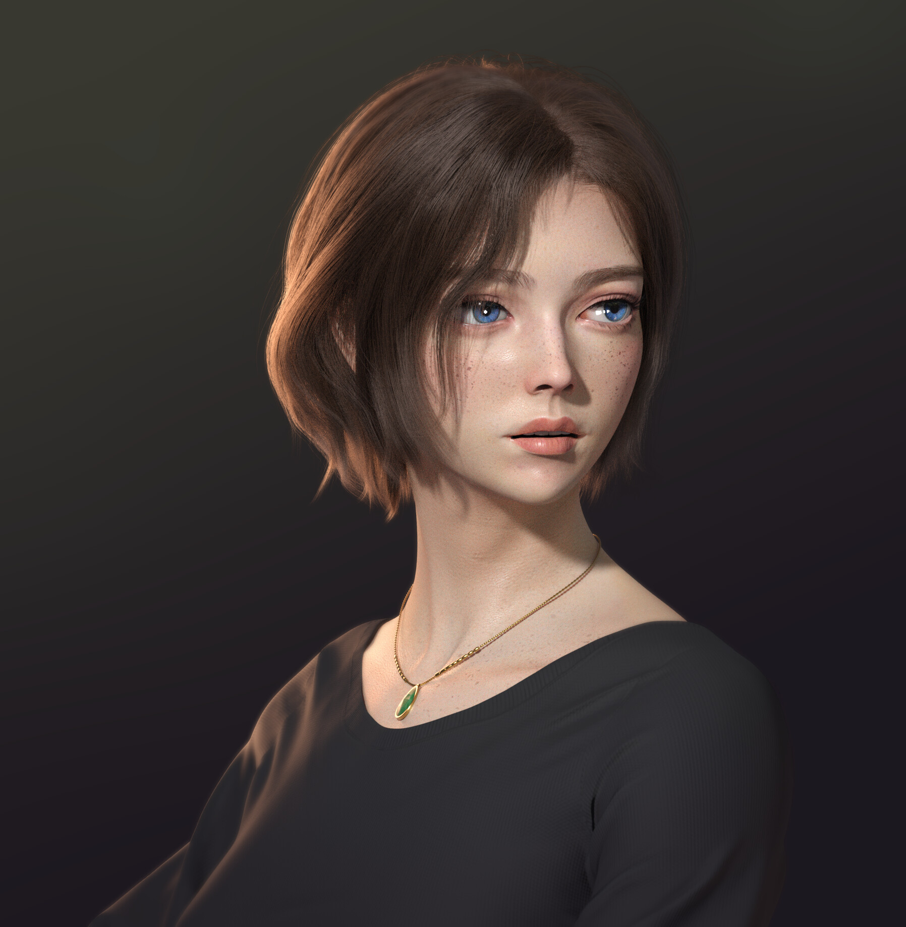 ArtStation - A girl