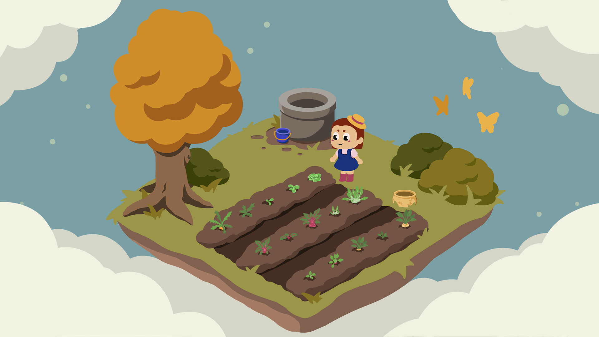 ArtStation - Interactive Vegetable Island