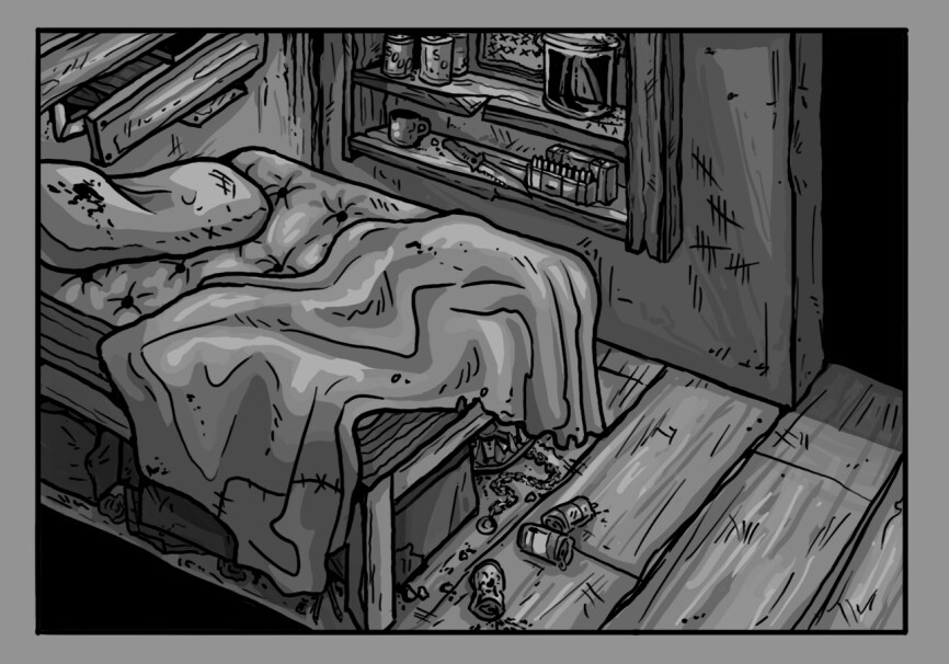 Marta Ochisan Gogoi - Environment concept art