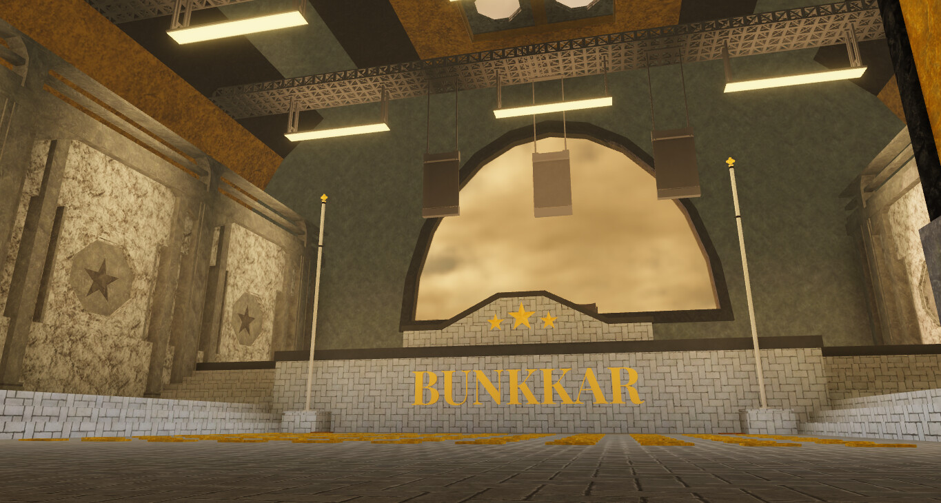 ArtStation - Bunkkar Rally Place - Roblox Map