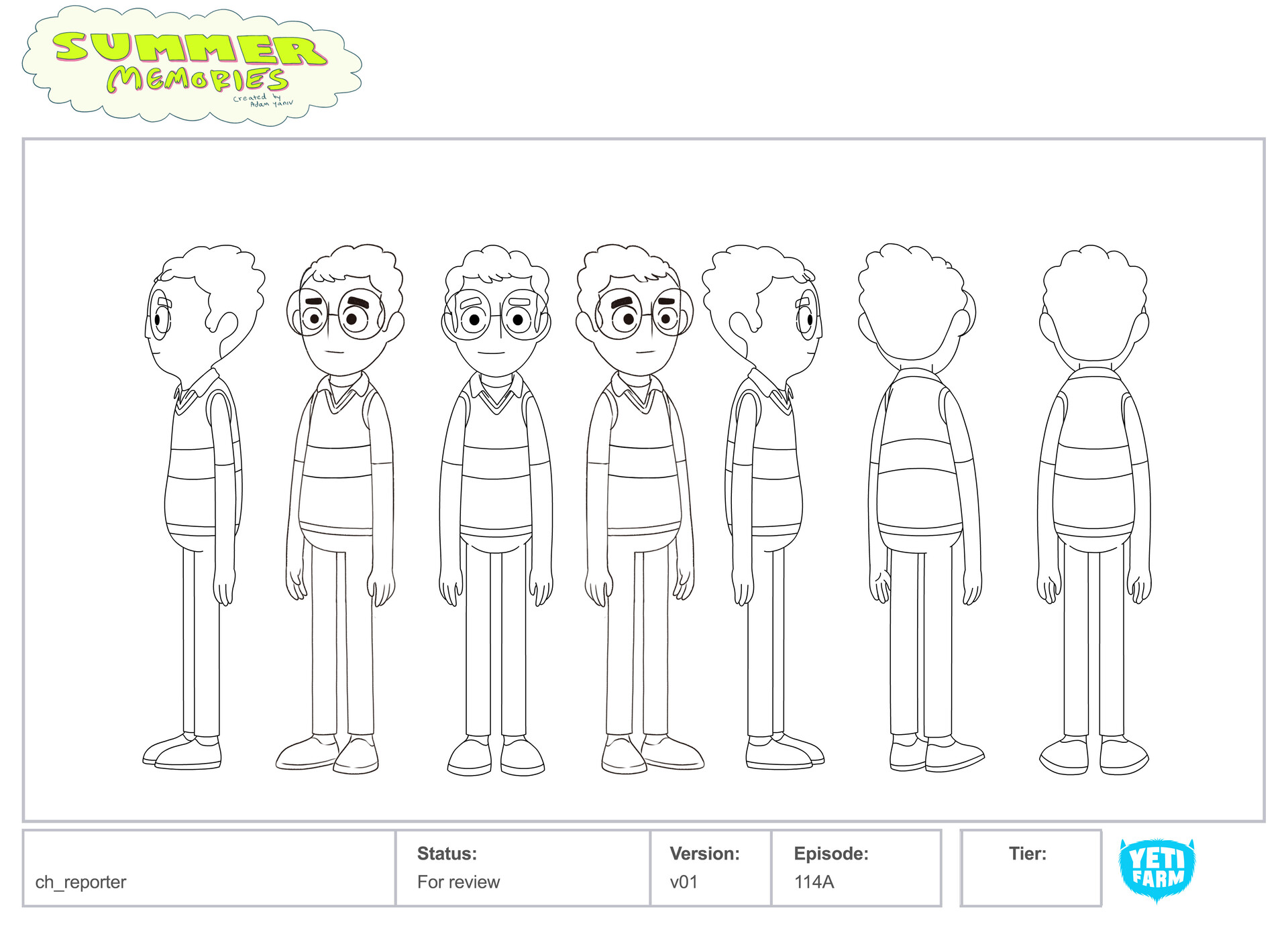 Matt Mozgiel - Freelance Character Rotations from the tv series Summer ...