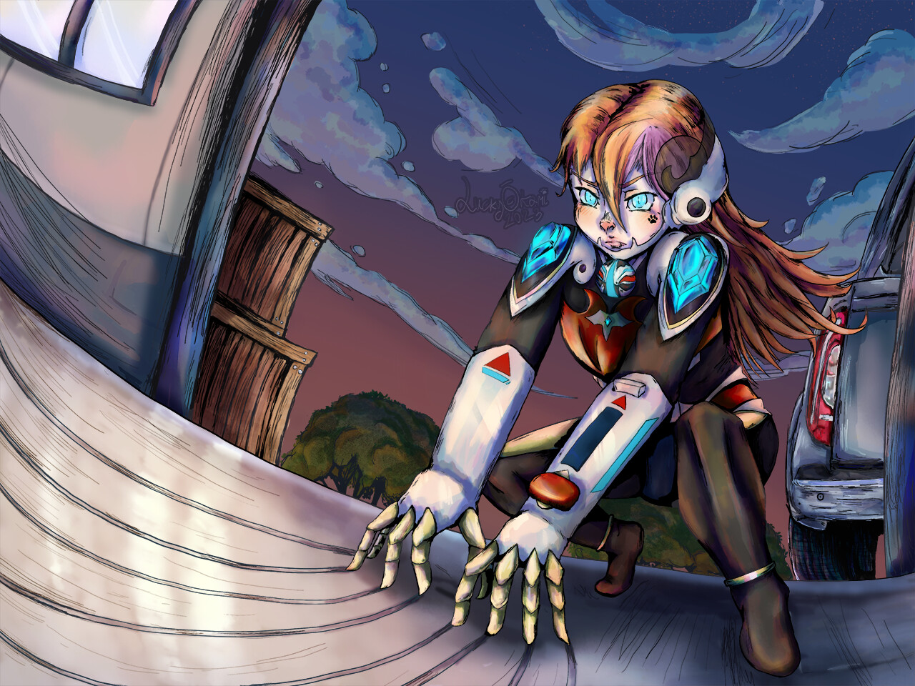 ArtStation - Astral Chara Fighting