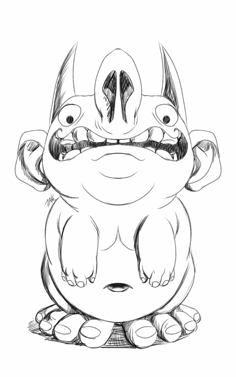 ArtStation - Daily Sketch: Bo