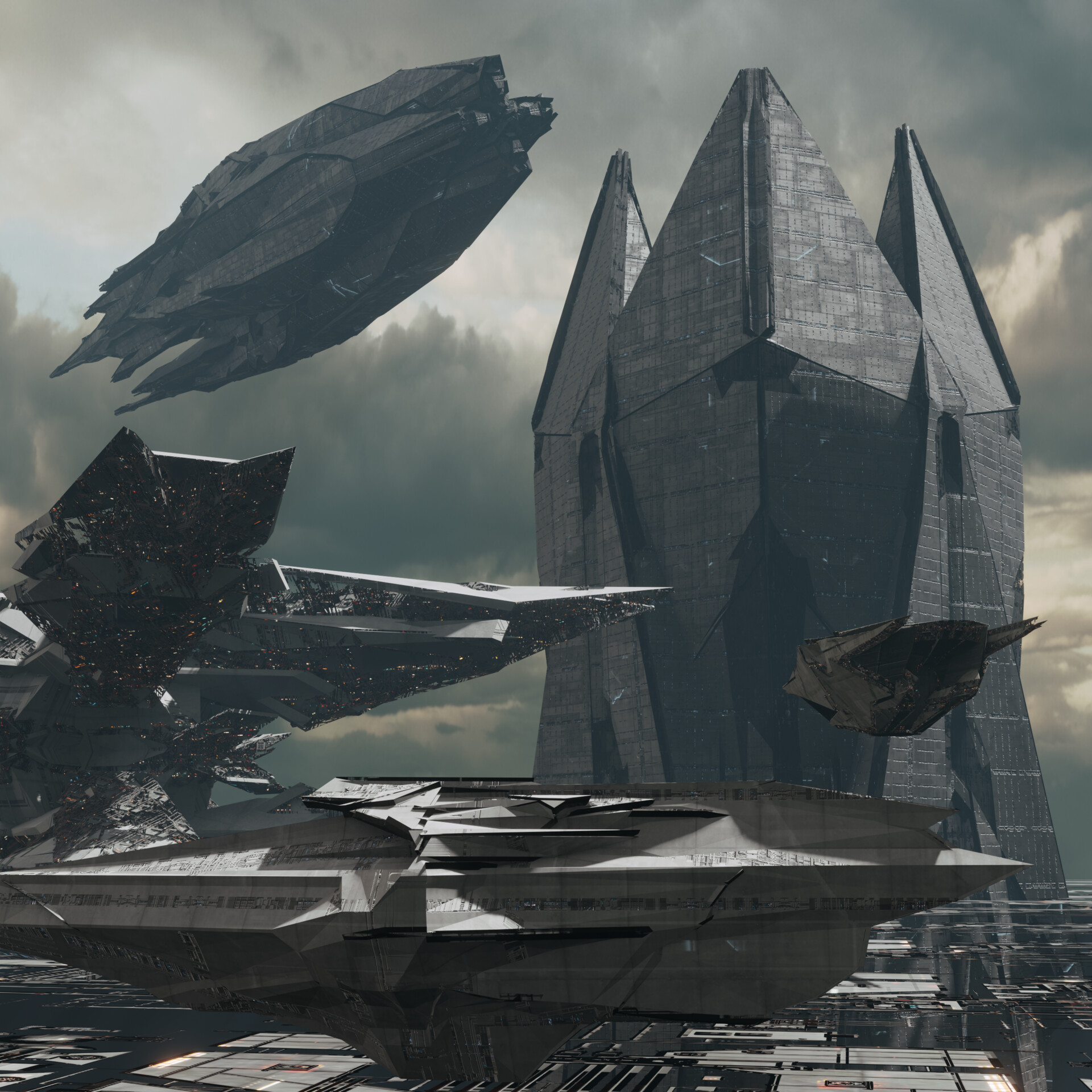 ArtStation - Patreon: procedural mega structure