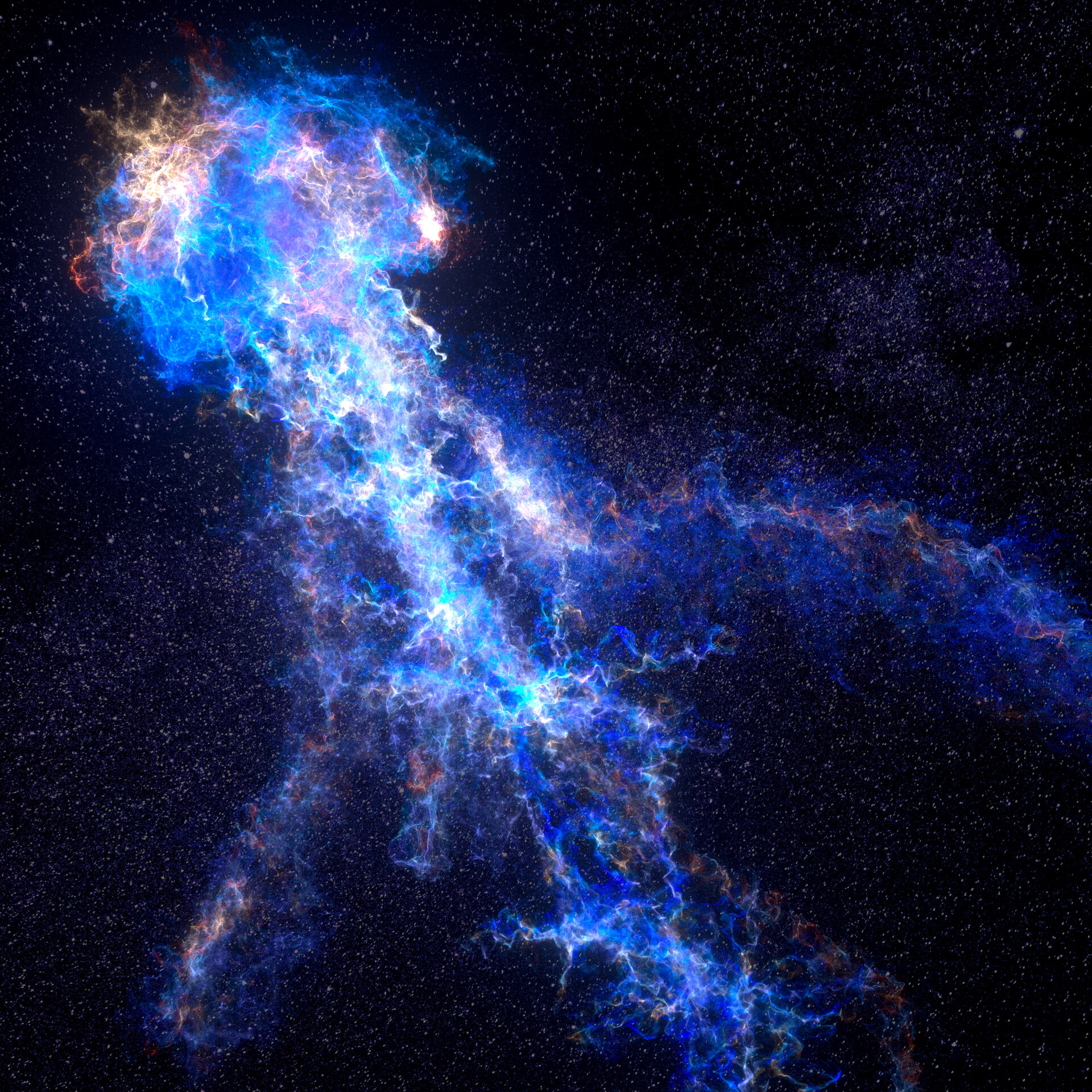 ArtStation - Jellyfish Nebula (houdini)