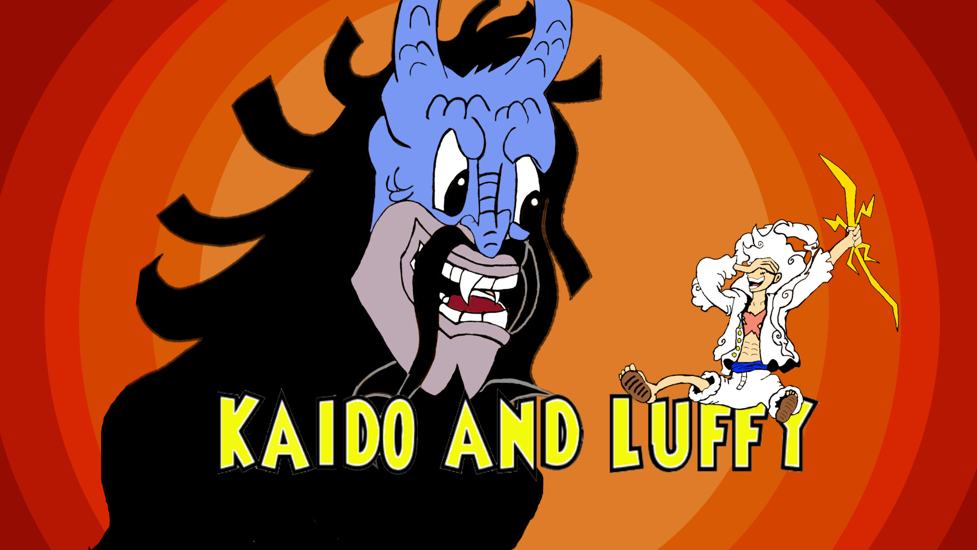 ArtStation - One Piece/Tom and Jerry inspired piece