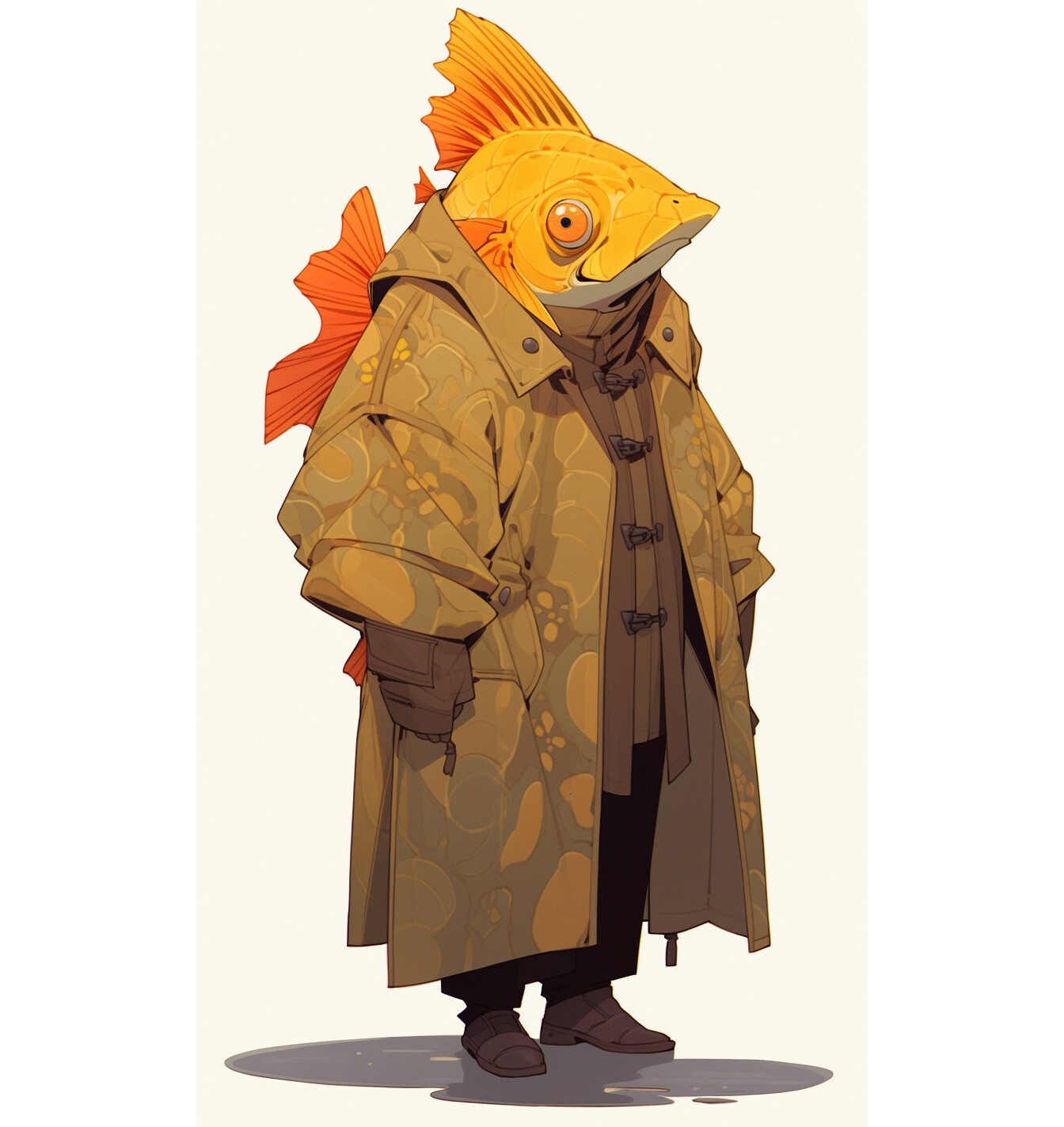 Butokki - Humanoid Fish Character _ 20230730