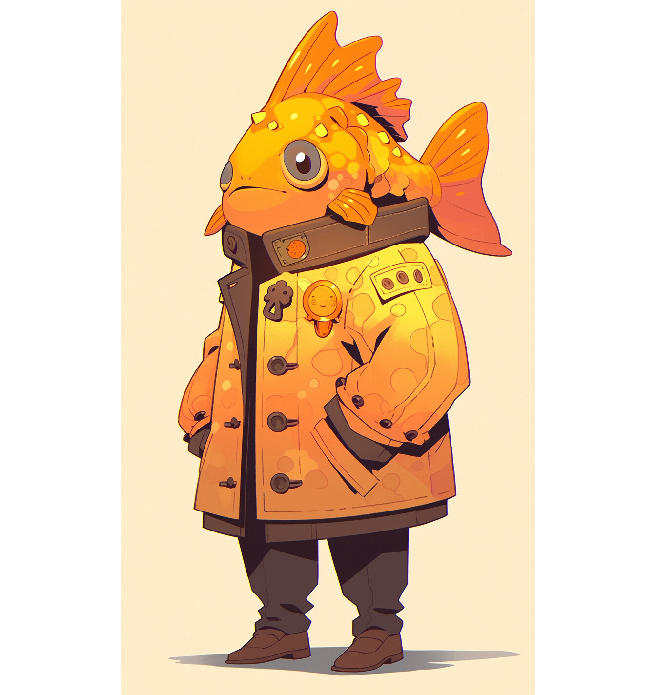 Butokki - Humanoid Fish Character _ 20230730