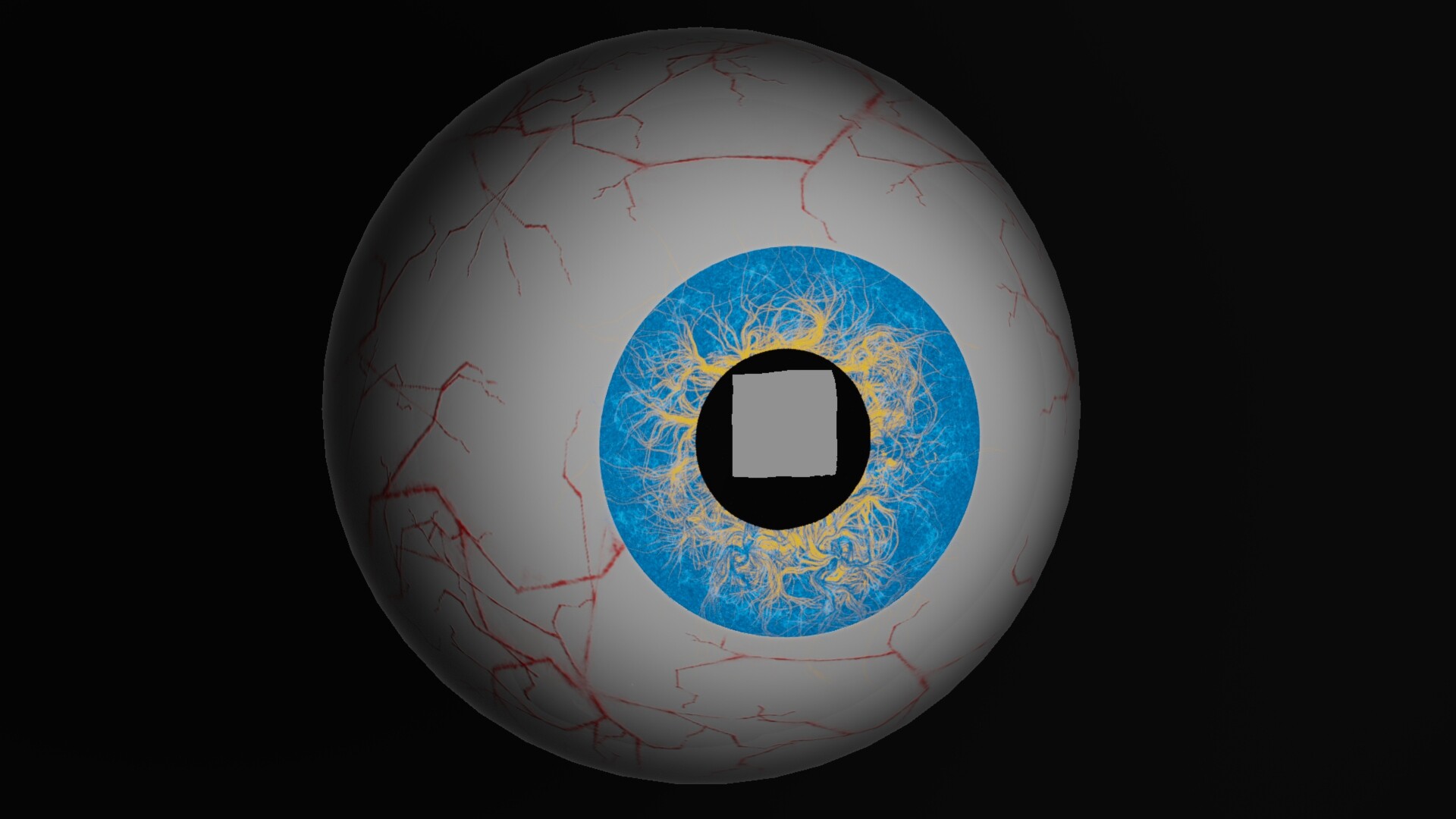 ArtStation - Eye 3D Model and Texturing done for my Cartoon Character ...