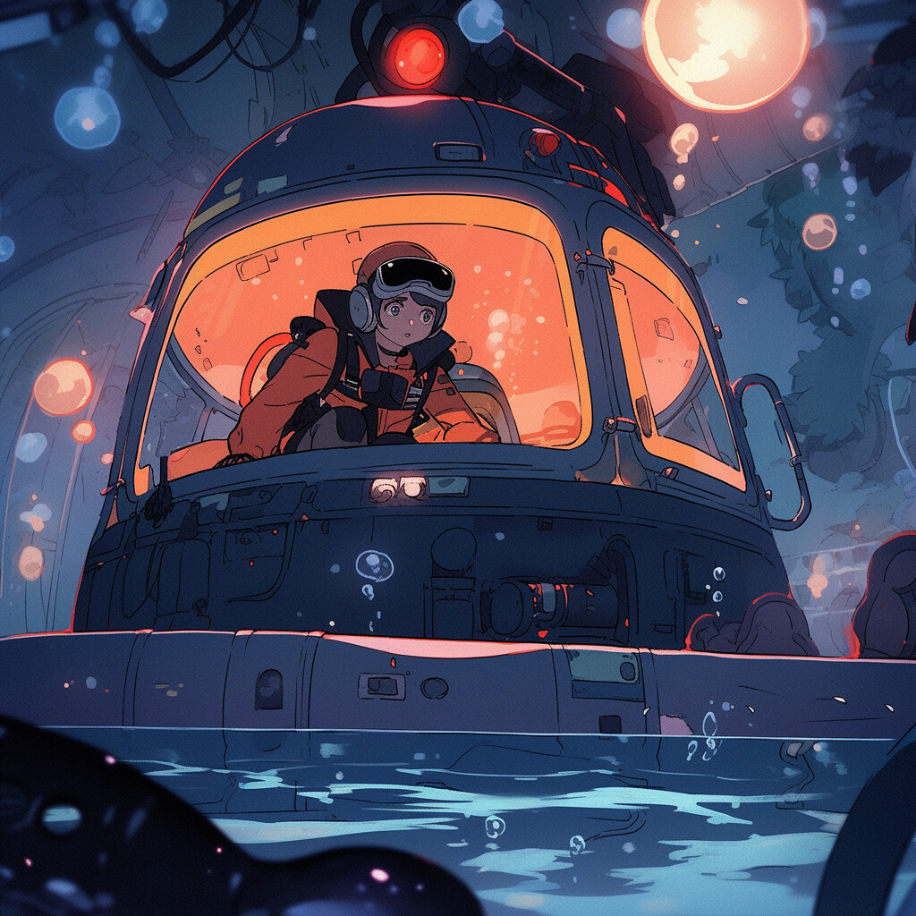 ArtStation - HydroSub Exploring Pod